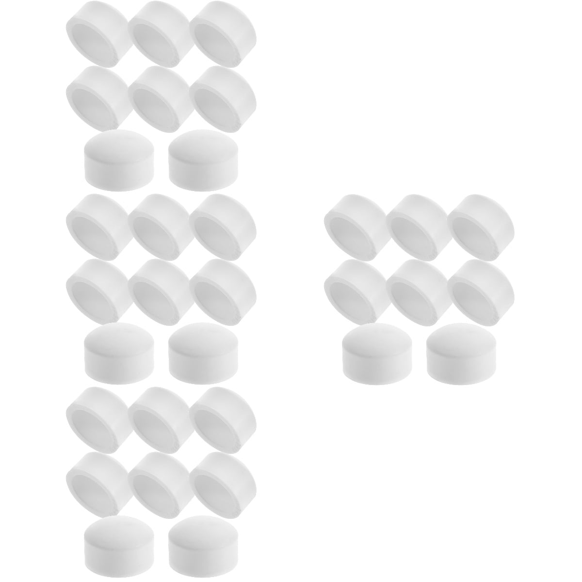 MLINS 200 pcs Water Fittings Water Tube End Caps Plug Insert DN20 Inner ...