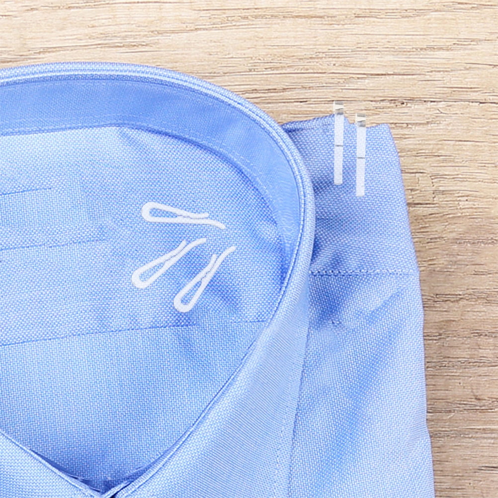 MLINS 200pcs Clear Plastic Clothes Clips U Shape Alligator Clips ...