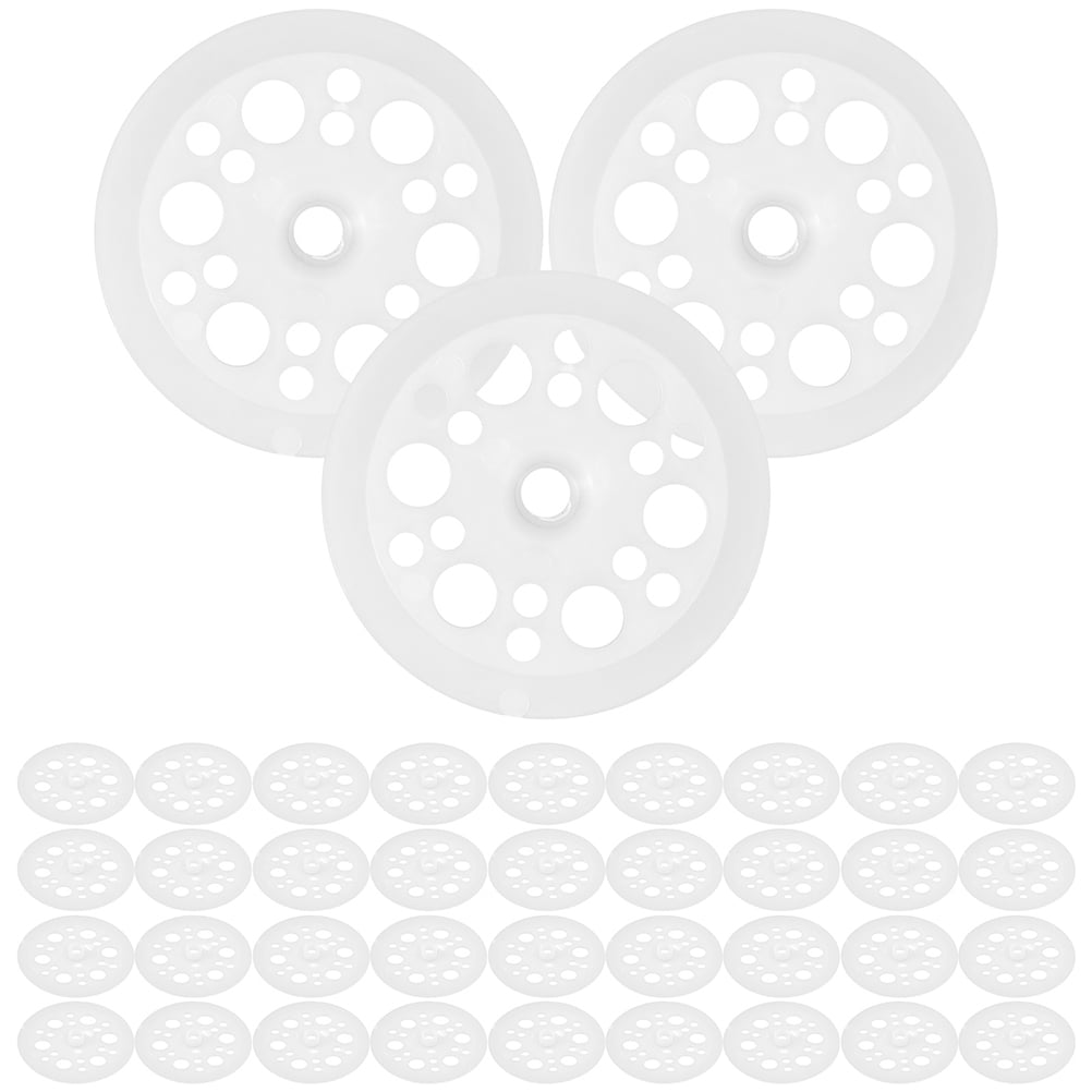 MLINS 200pcs Plastic Washers Polypropylene Washers For Fixing And ...