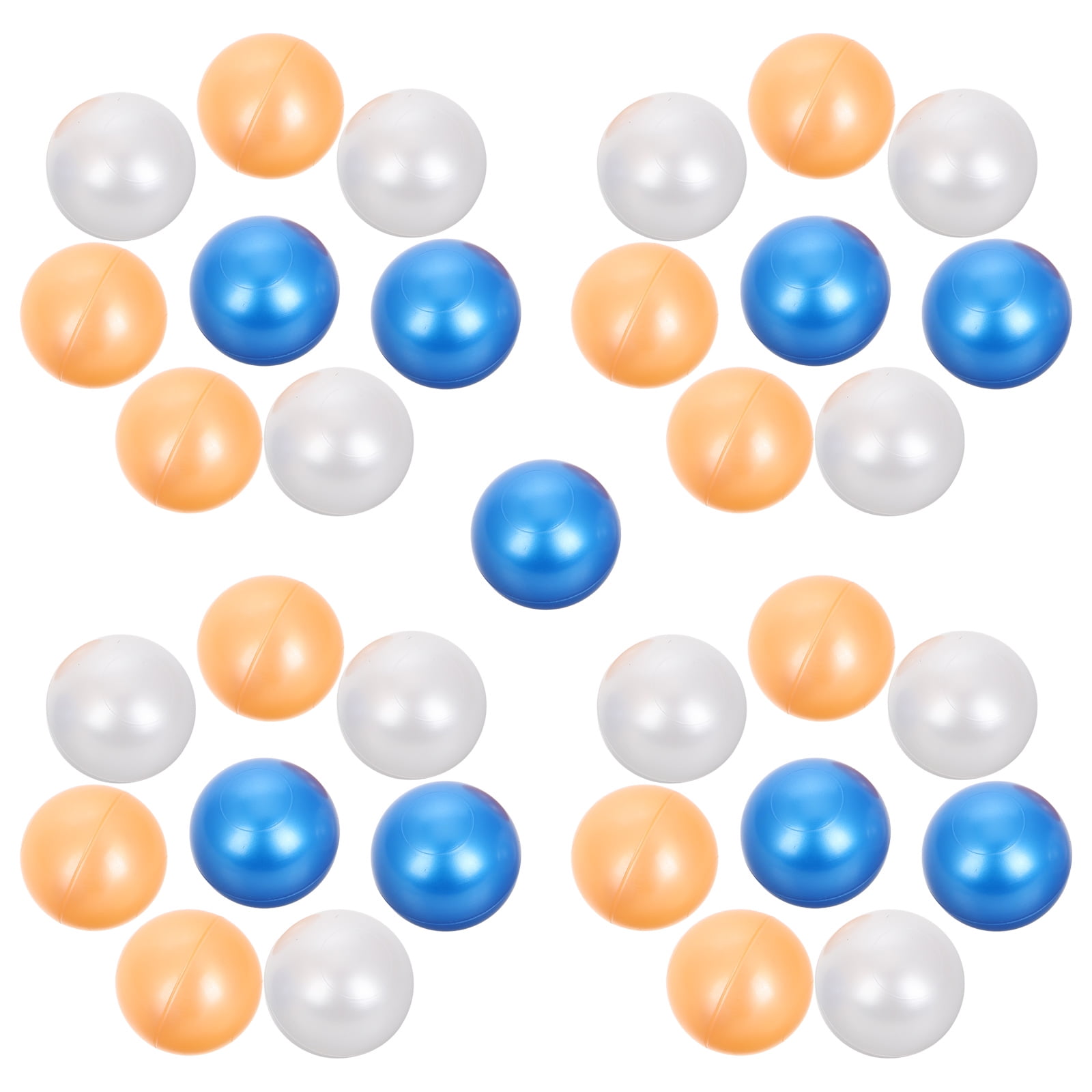 MLINS 200pcs Small Plastic Balls For Ball Pit Solid-Colored Play Balls ...