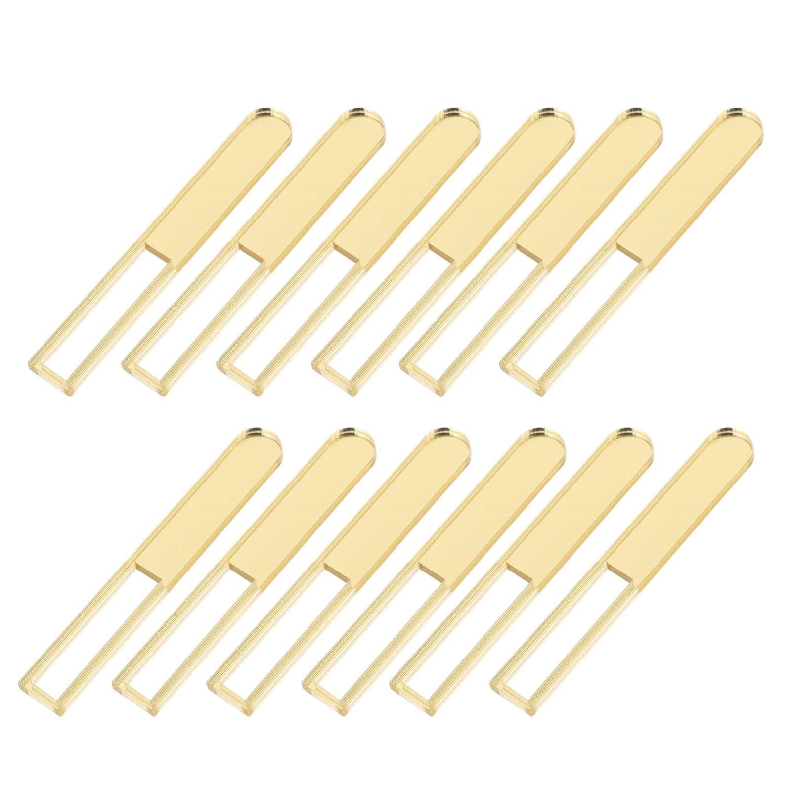 MLINS 20PCS Ice Cream Stick Creative Popsicle Stick Delicate Natural ...