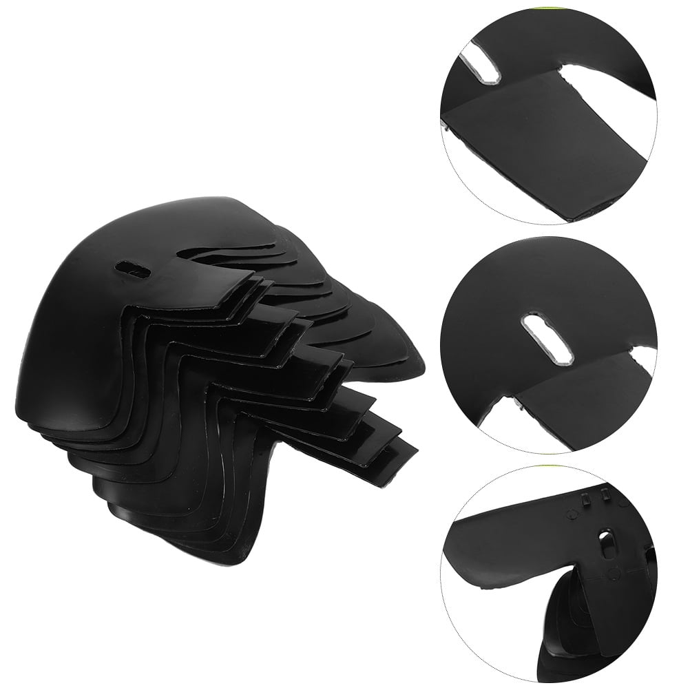 MLINS 20Pcs Baseball Cap Visor Insert Plastic Large Hat Brim Inserts T ...