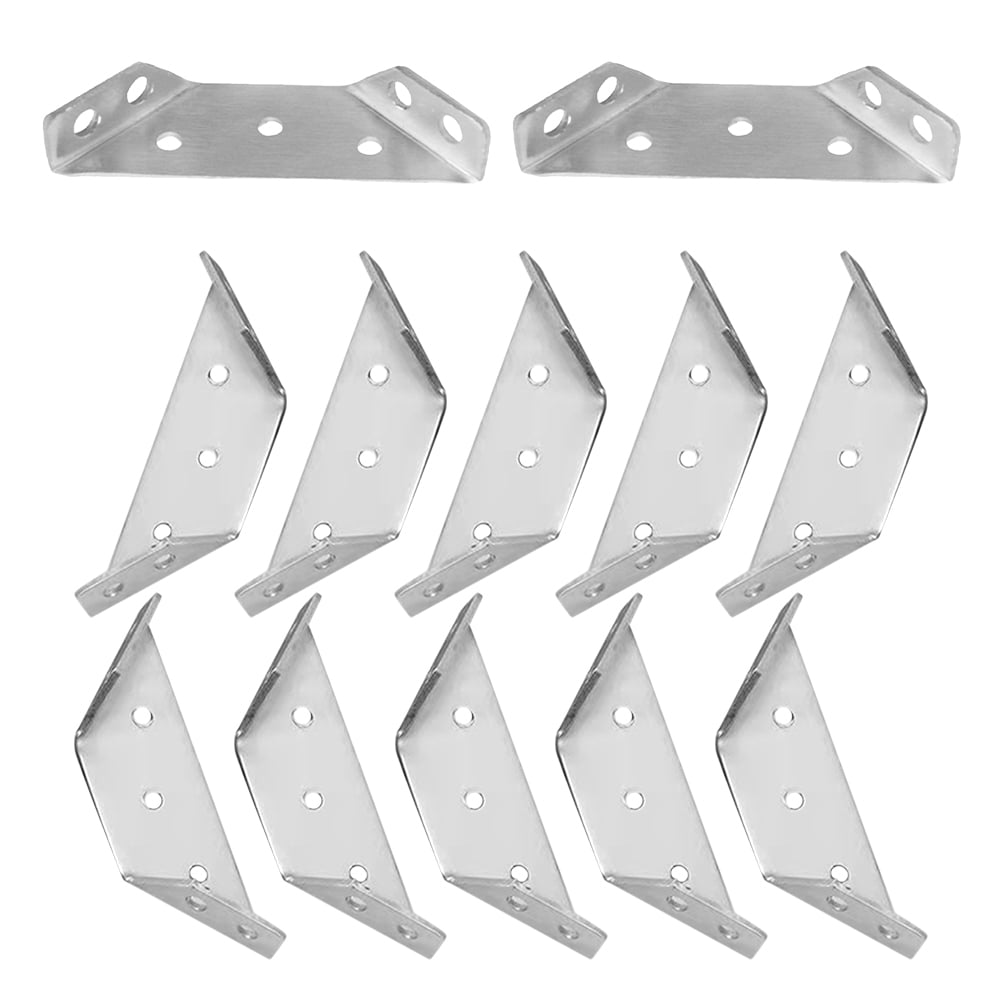 MLINS 20Pcs Stainless Steel Corner Brace Corner Connector Furniture ...