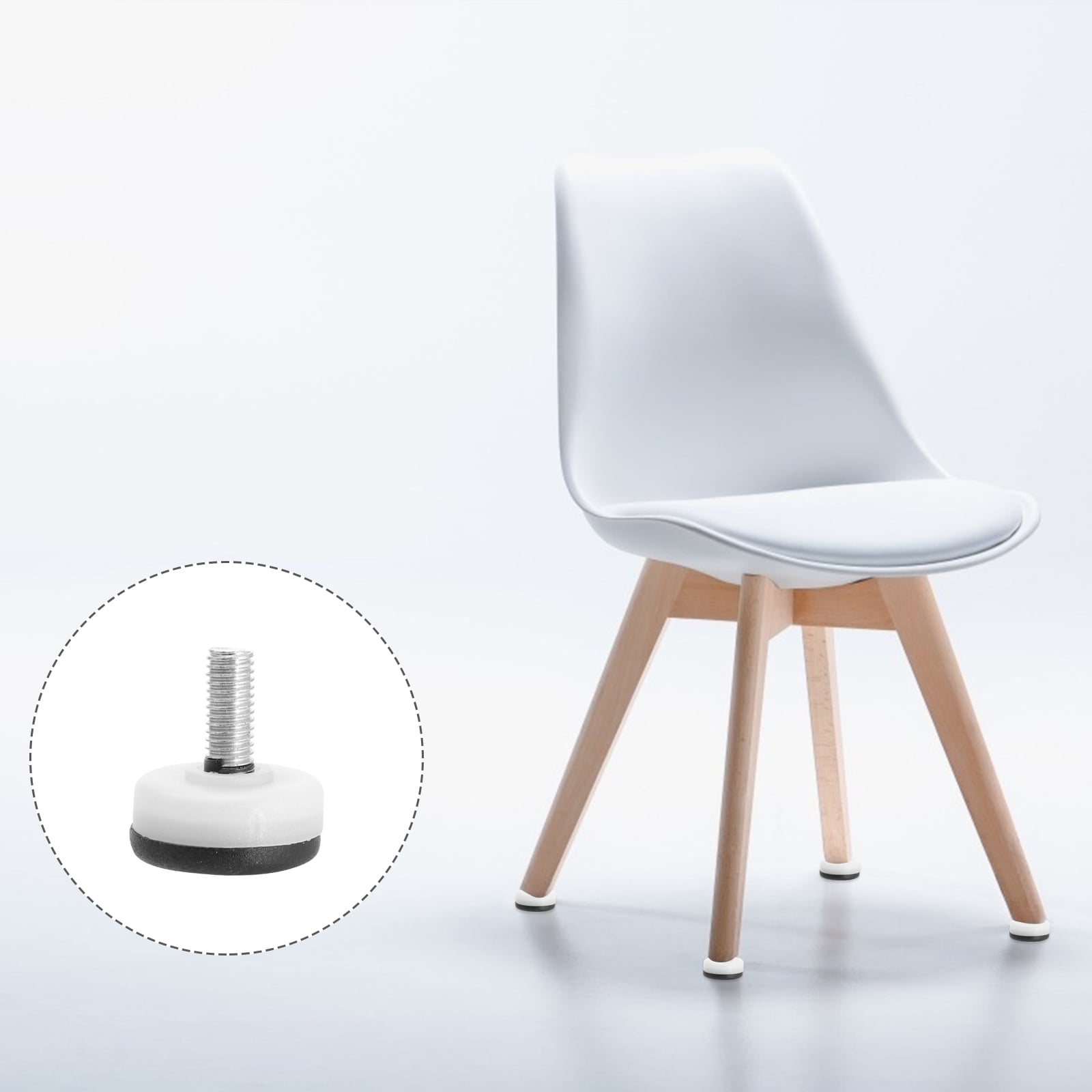 MLINS 20Pcs Standard Design Furniture Levelers Adjustable Leveling Legs ...