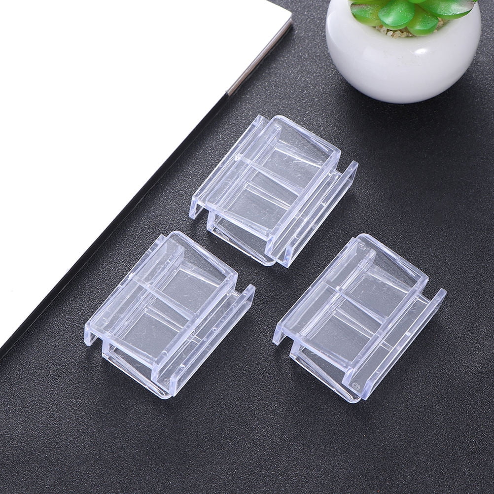 DINHEAROM Fish Tank Cover Holder 20Pcs 2.2x1.6x0.7In - Walmart.com