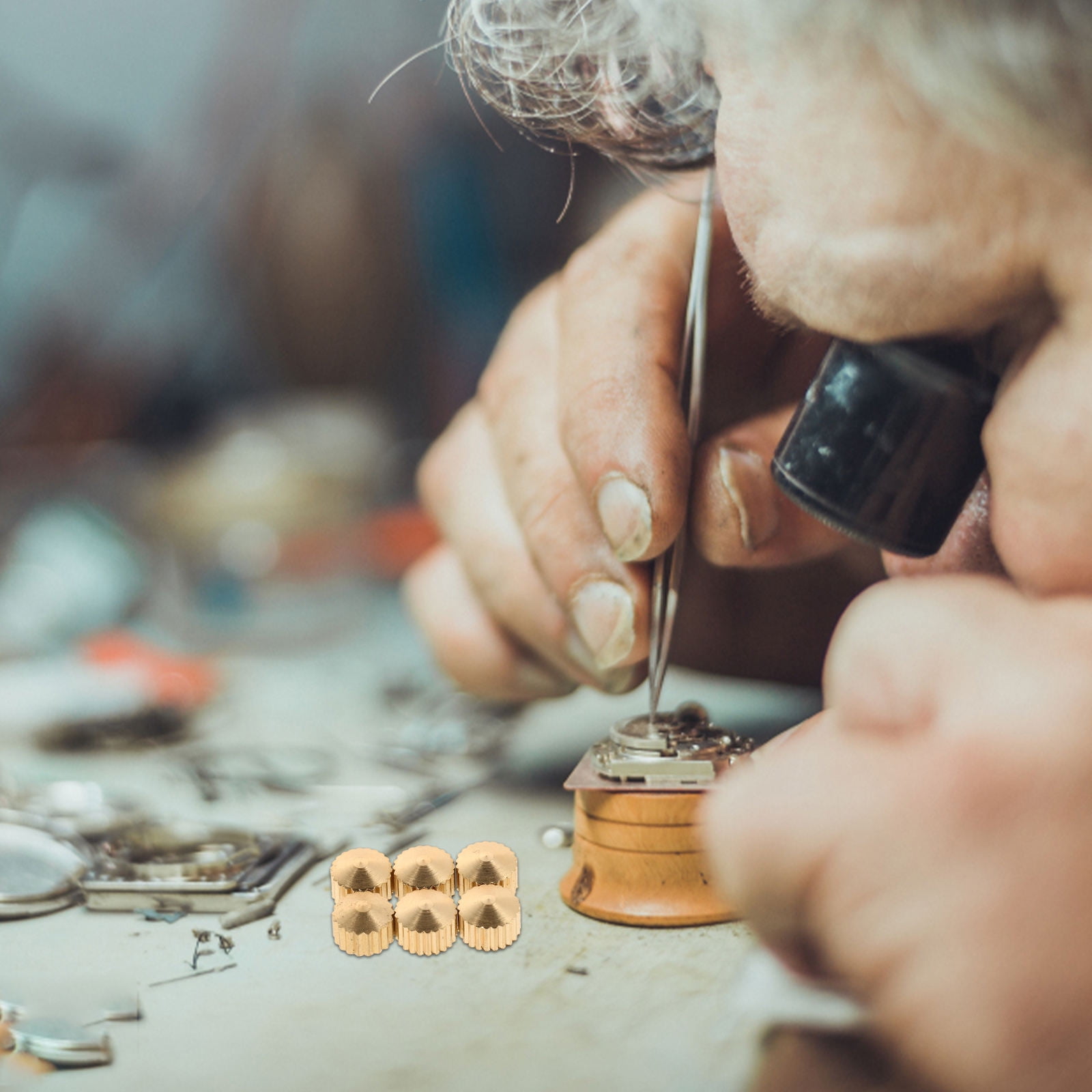 MLINS 20pcs Clock Movement Fixing Nuts Clock Making Parts For Wall ...