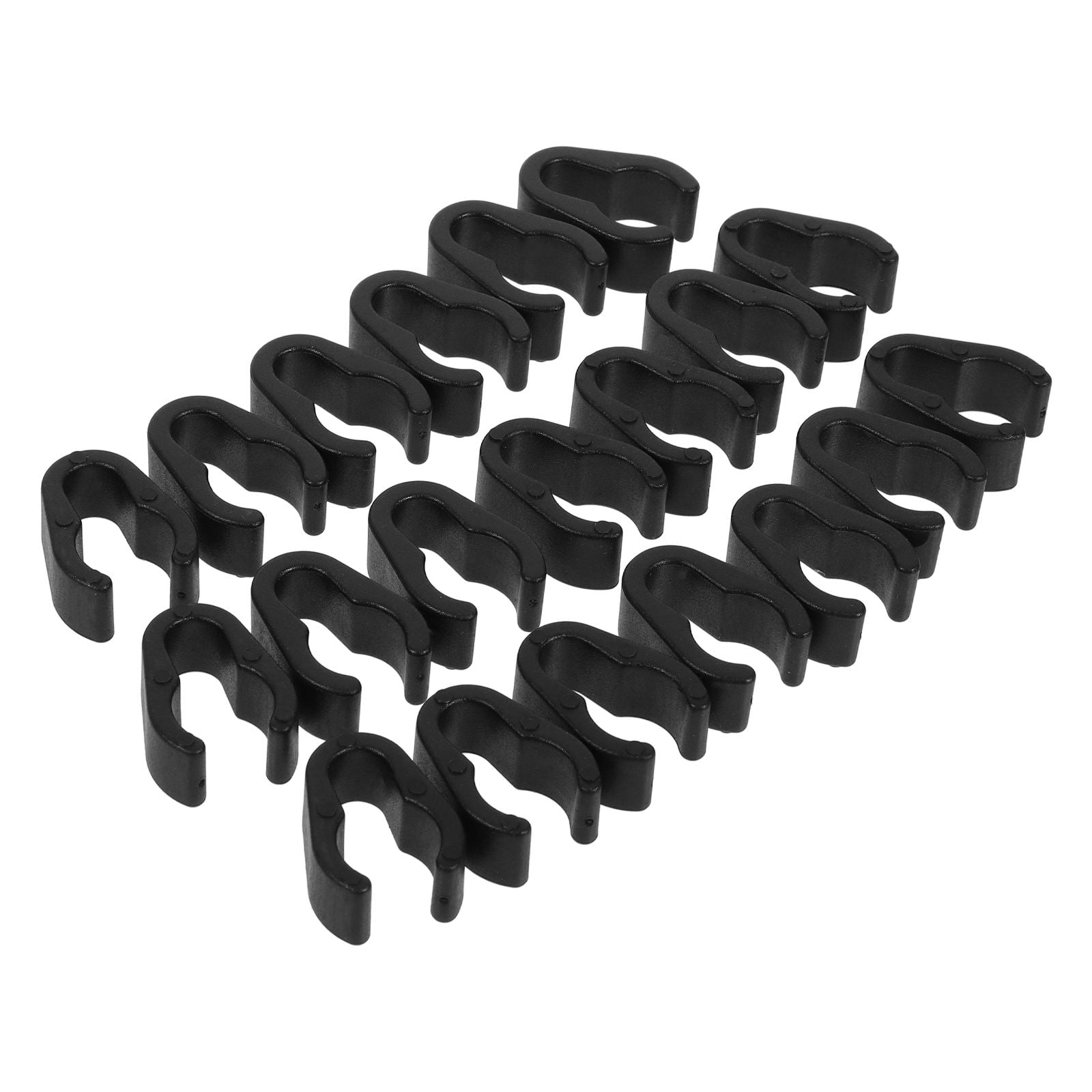 MLINS 20pcs Mic Stand Cable Clips Adjustable Plastic Cable Clamps for ...