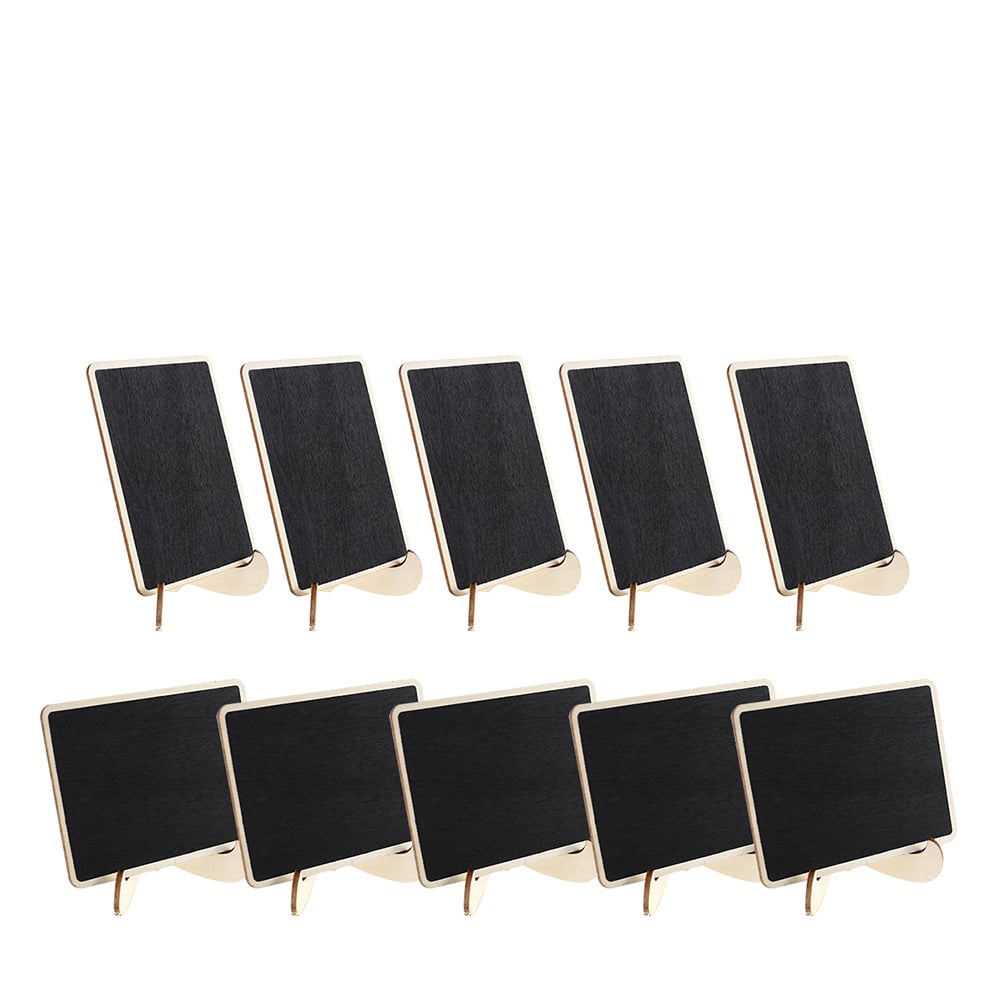 MLINS 20pcs Mini Chalkboards with Support for Message Board Signs ...