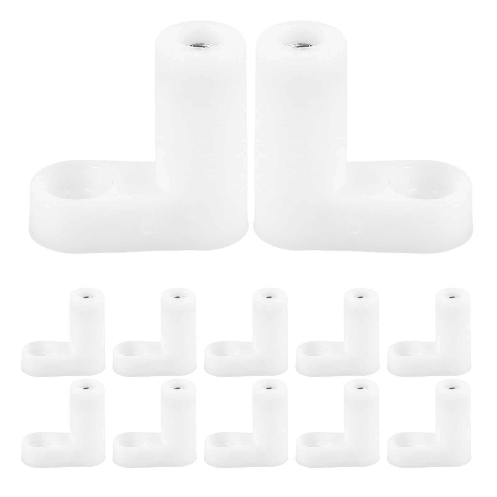 MLINS 20pcs Pcb Mounting Feet With Screws Plastic L Shape Circuit Board ...
