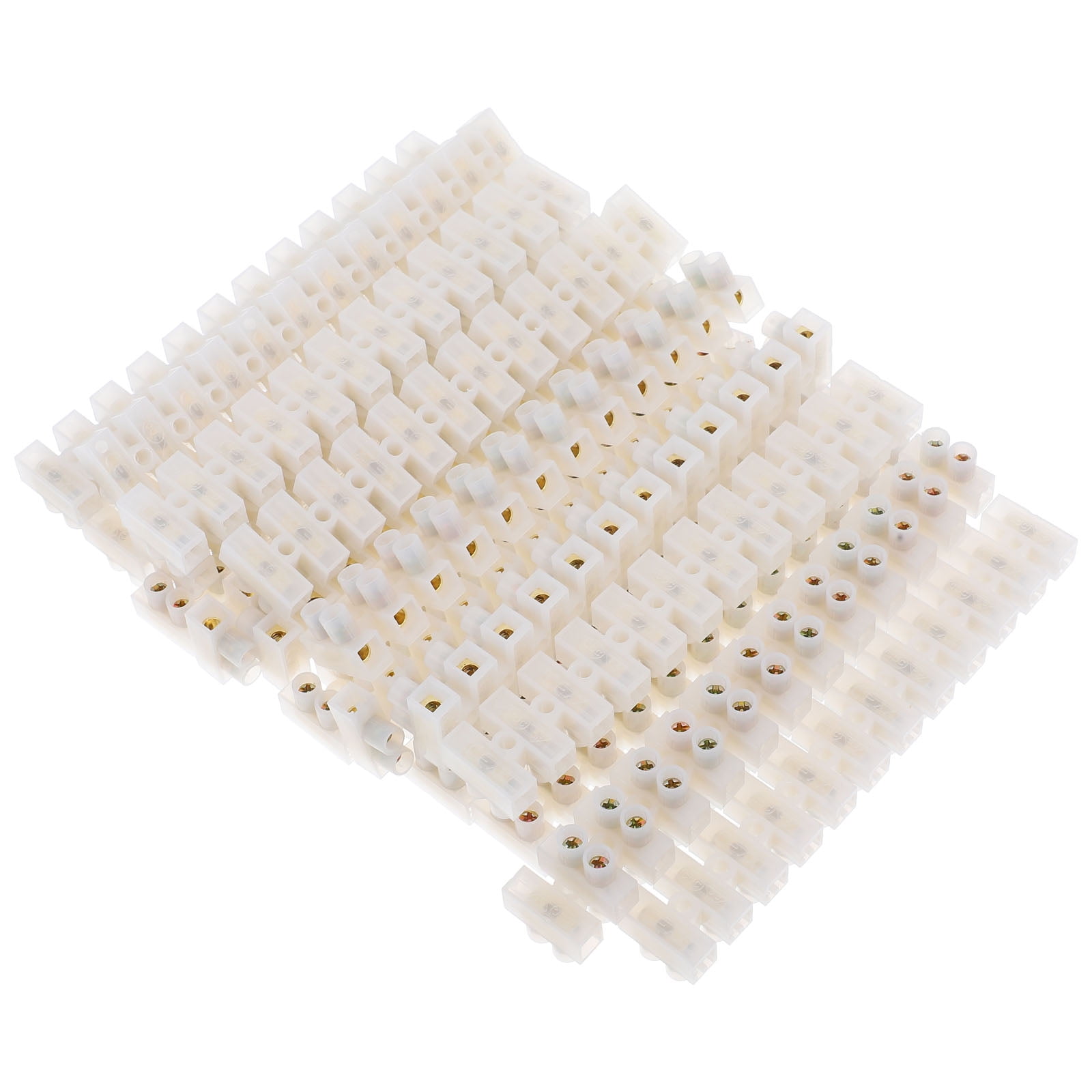 MLINS 20pcs Reusable 12-Position Dual Row Electric Barrier Terminal ...