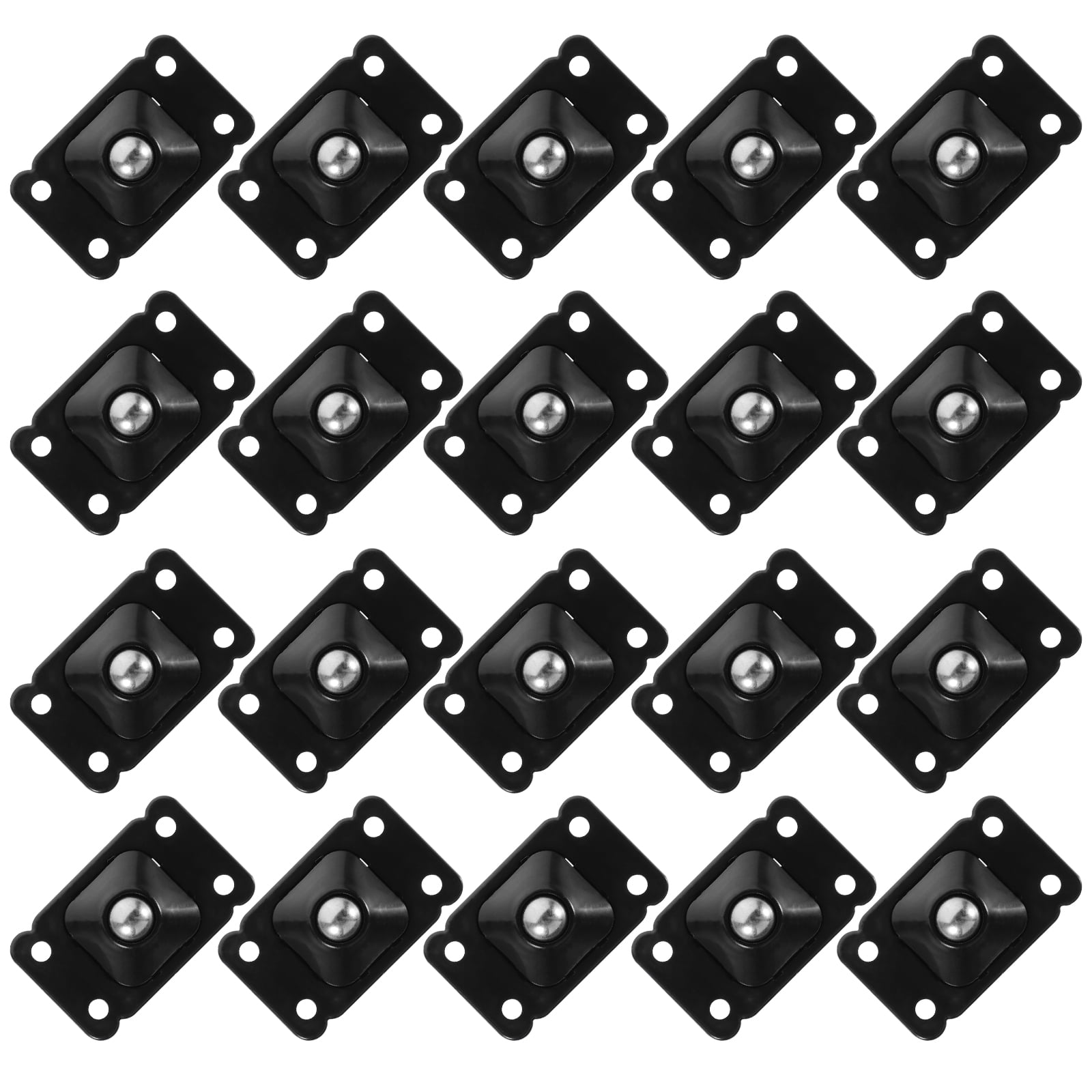 MLINS 20pcs Self Adhesive Caster Wheels 360 Degree Swivel Adhesive ...