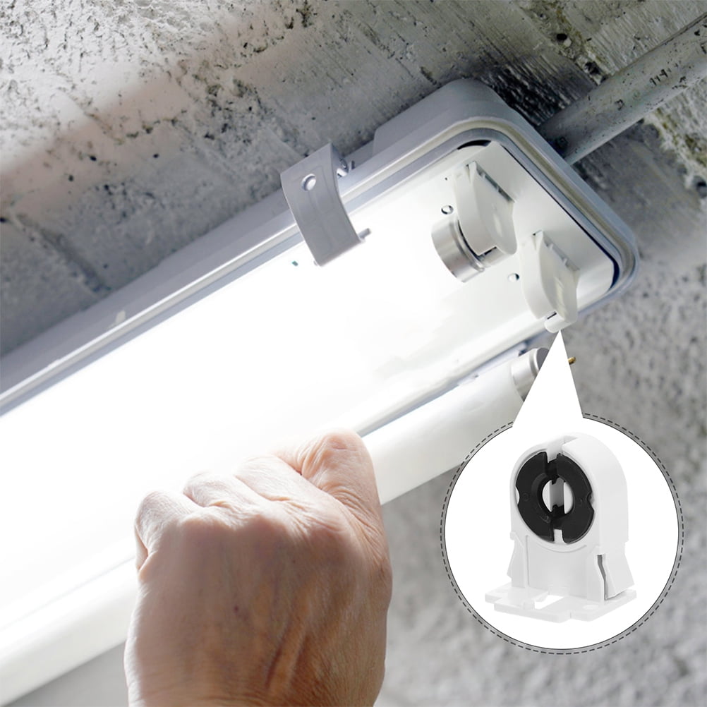 MLINS 20pcs T8 G13 Fluorescent Tube Light Socket Holder For Home Office ...