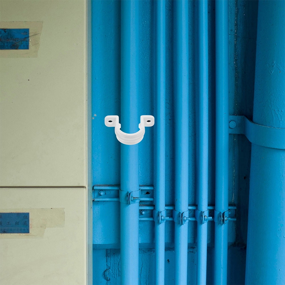 MLINS 20pcs U-tube Strap Clamps Tubing Clamps Heavy Duty Pipe Strap ...