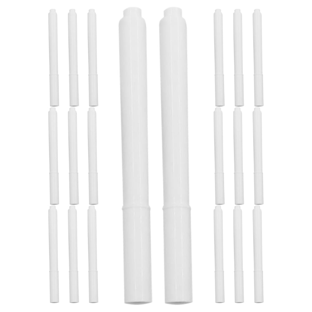 MLINS 20pcs White Paint Pens 10cm Permanent Marker for Stone Glass Wood ...