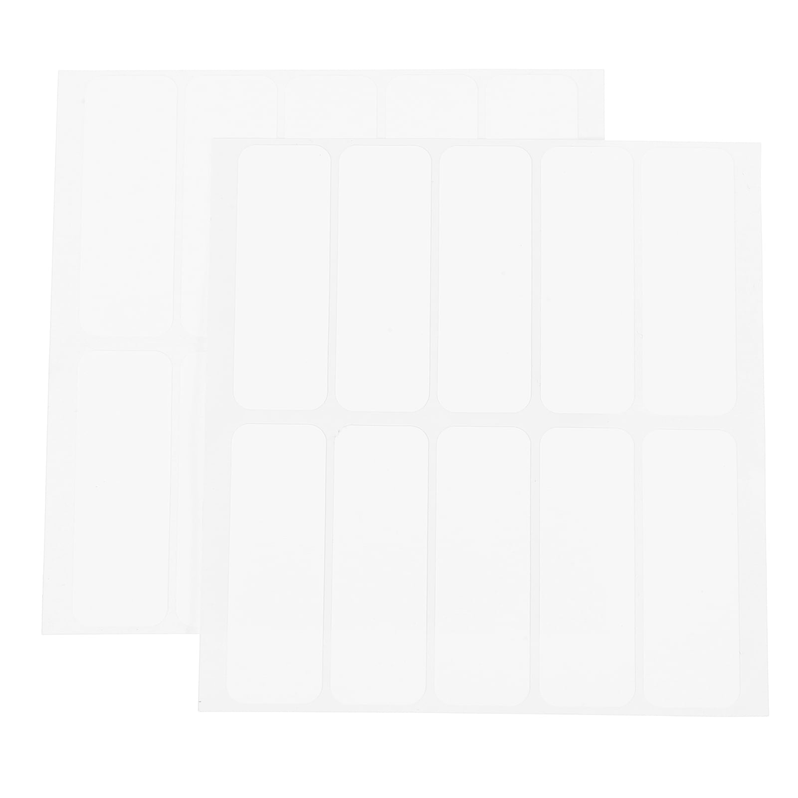 MLINS 20pcs Writable Fabric Labels Iron On Name Tags For Clothes ...