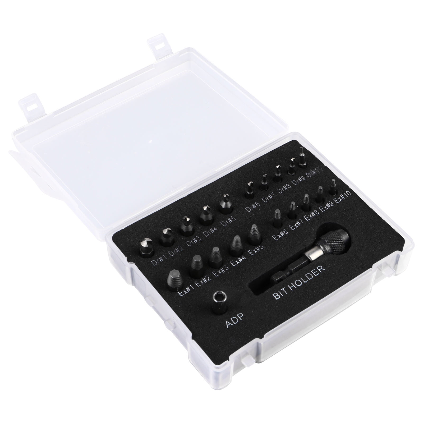 MLINS 22 Pcs Bolt Remover Broken Wire Extractor Screw Removal Tool ...