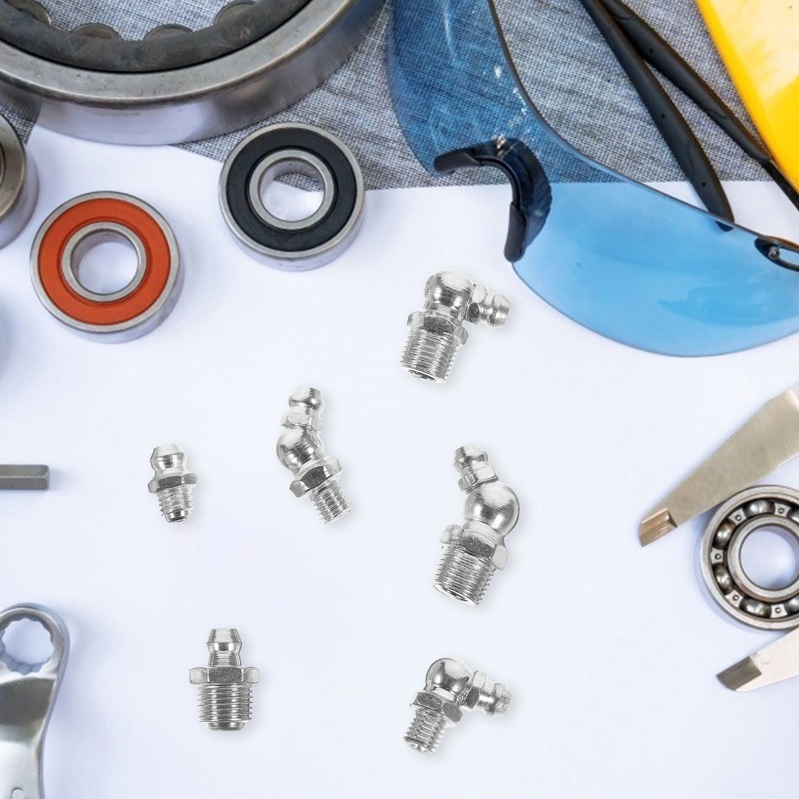 MLINS 220 Pcs Grease Fitting Assortment Kit Premium Grease Fittings 2 ...