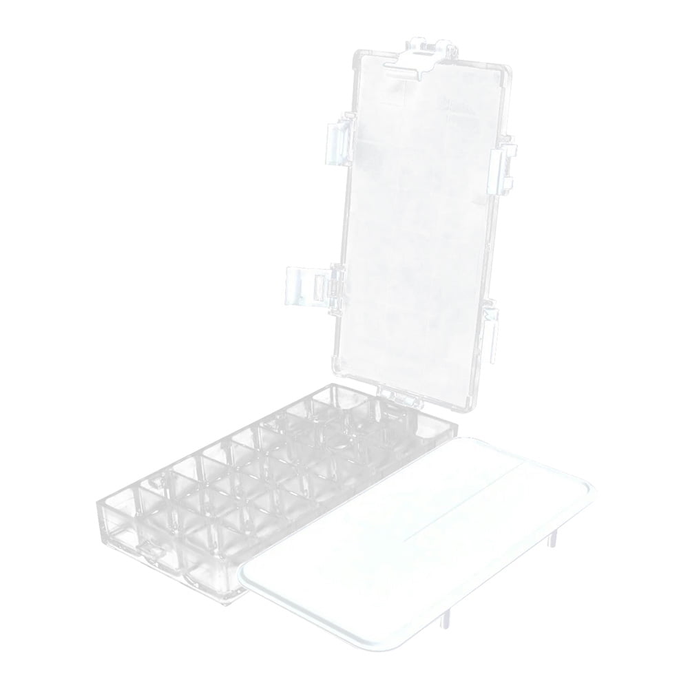 MLINS 24 Compartments Paint Box Folding Paint Tray Watercolor Painting ...