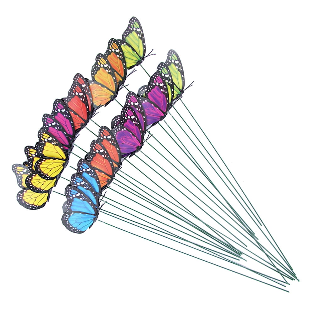 MLINS 24 PCS Outdoor Props Dragonlights for Decoration Life-like Garden ...