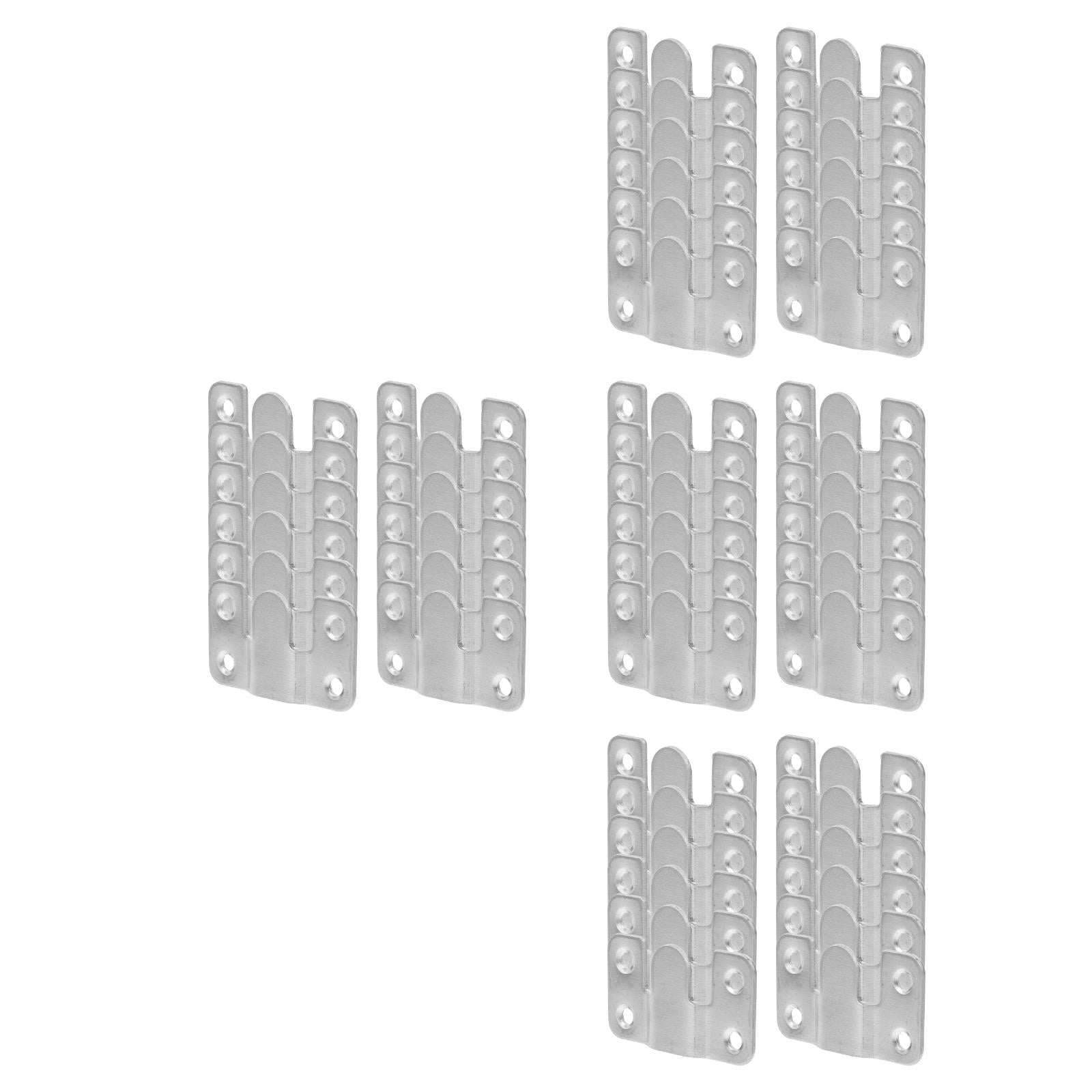 MLINS 24 Pairs Metal Interlocking Hanging Buckles Interlocking ...