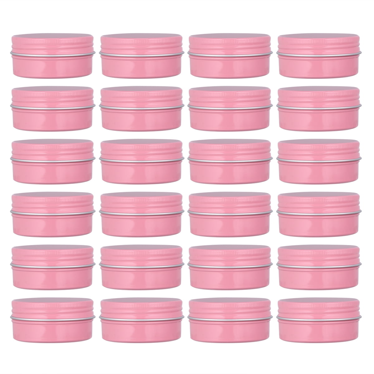 MLINS 24 Pcs Candles Container Jar Glass Ointment Containers Cosmetic ...