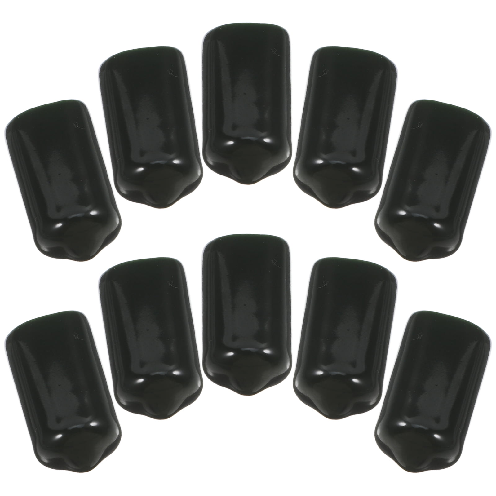 MLINS 24 Pcs Cane Cover Plant Support Rod Topper Protectors Stick Green ...