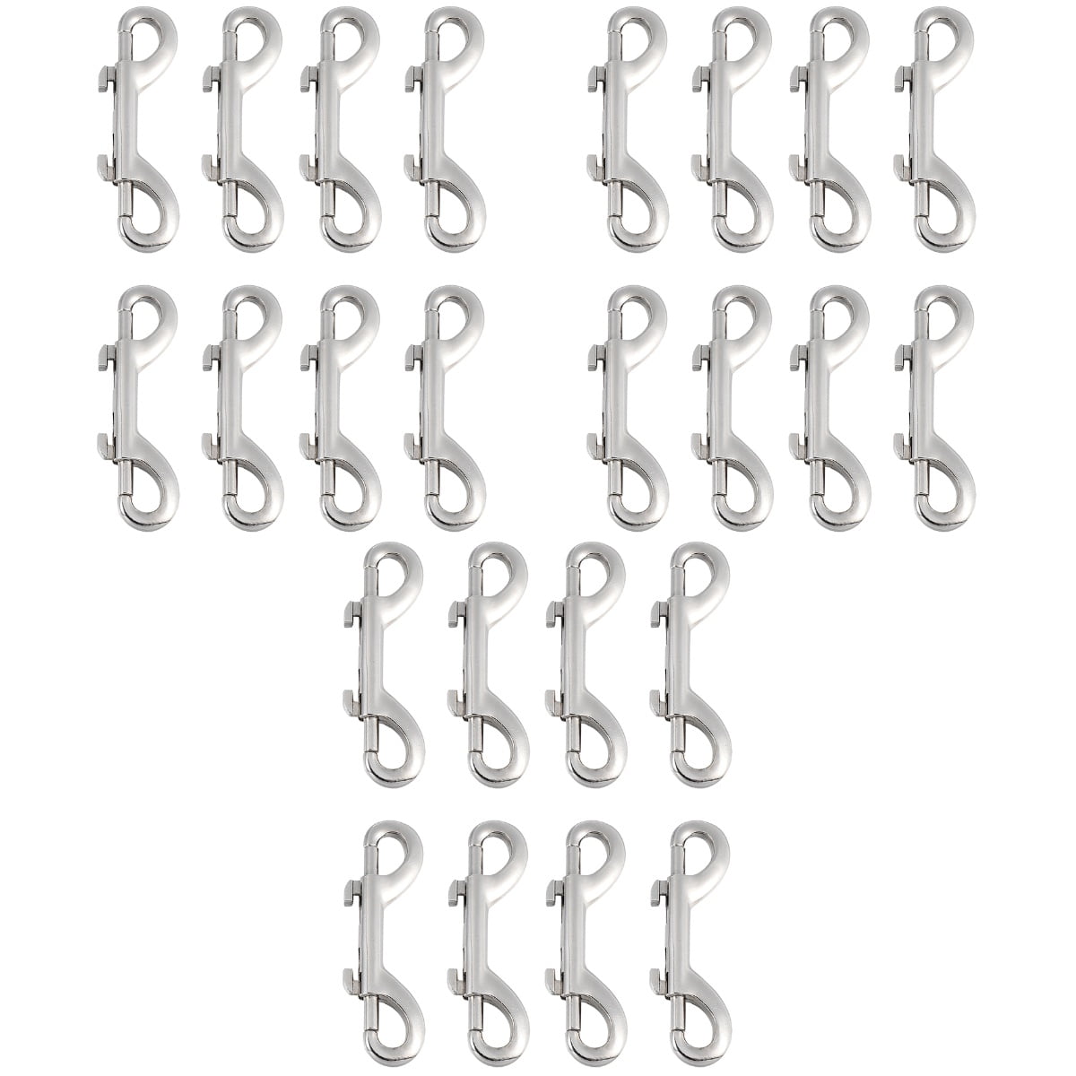 MLINS 24 Pcs Double End Bolt Snap Hook Clips Hardwares Double Ended ...