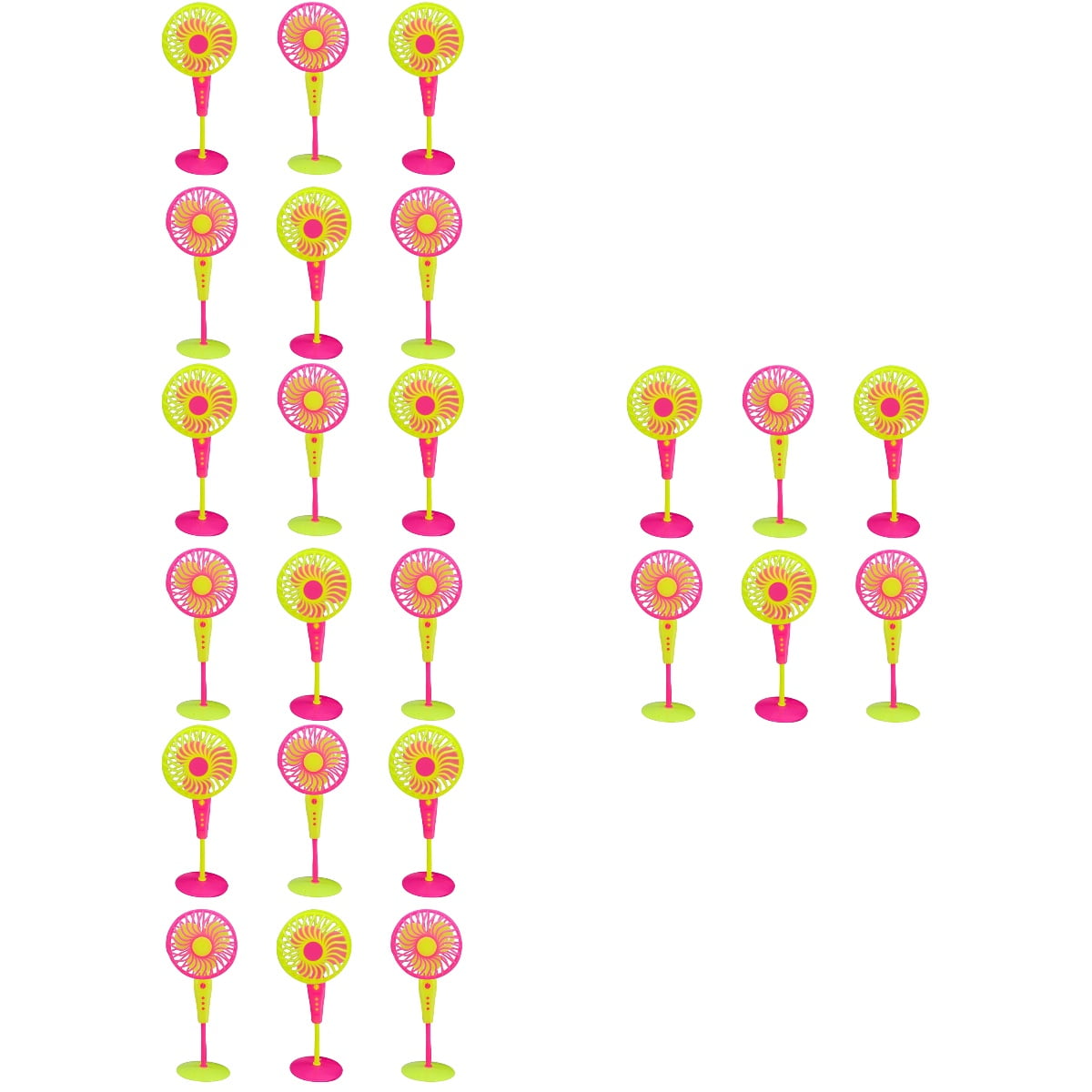 MLINS Pcs Mini House Fan Toy Floor Fan Stand Fan Mold Floor Fan Prop ...