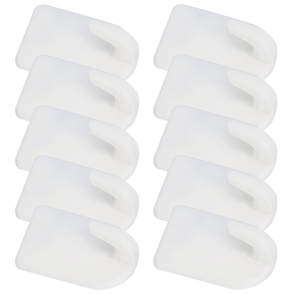MLINS 24 Pcs Multi-purpose Wall Small Sticky Hooks Jewelry Necklaces ...