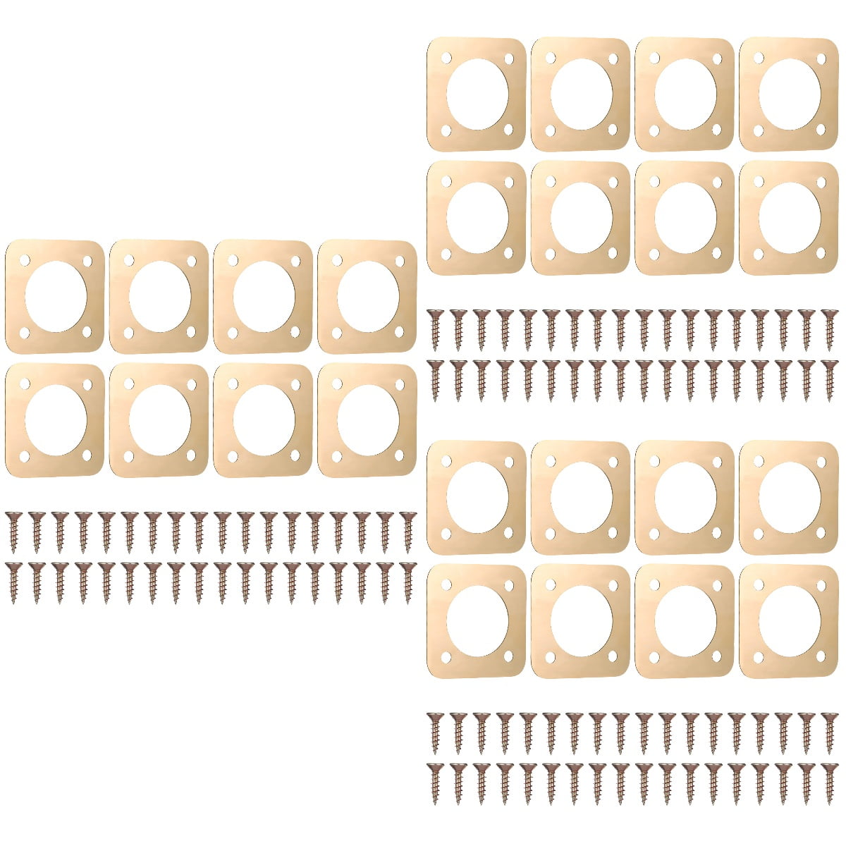 MLINS 24 Pcs Predator Guards For Houses Copper Birdhouse Metal House ...