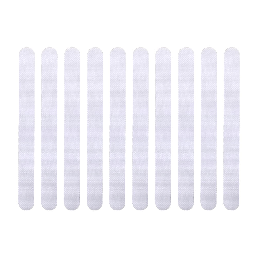 MLINS 24 Pcs Transparent Slip Tape Sticker Grips Plug White Duct Clear ...