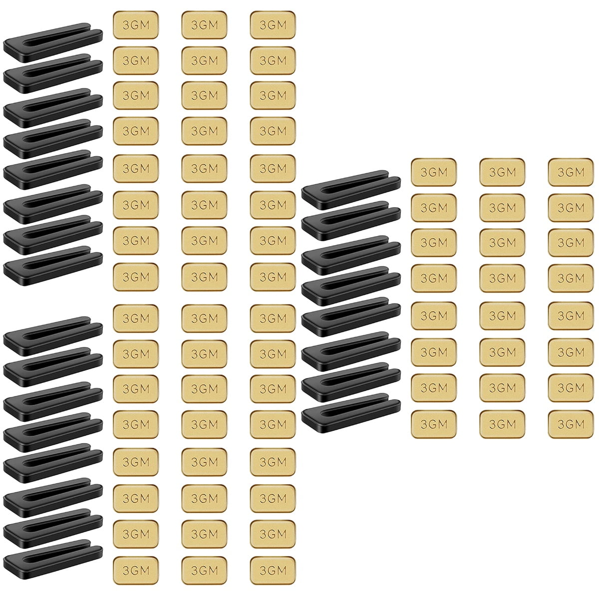 MLINS 24 Sets Fan Blades Balancing Kits Fan Balancing Clamps Fan ...