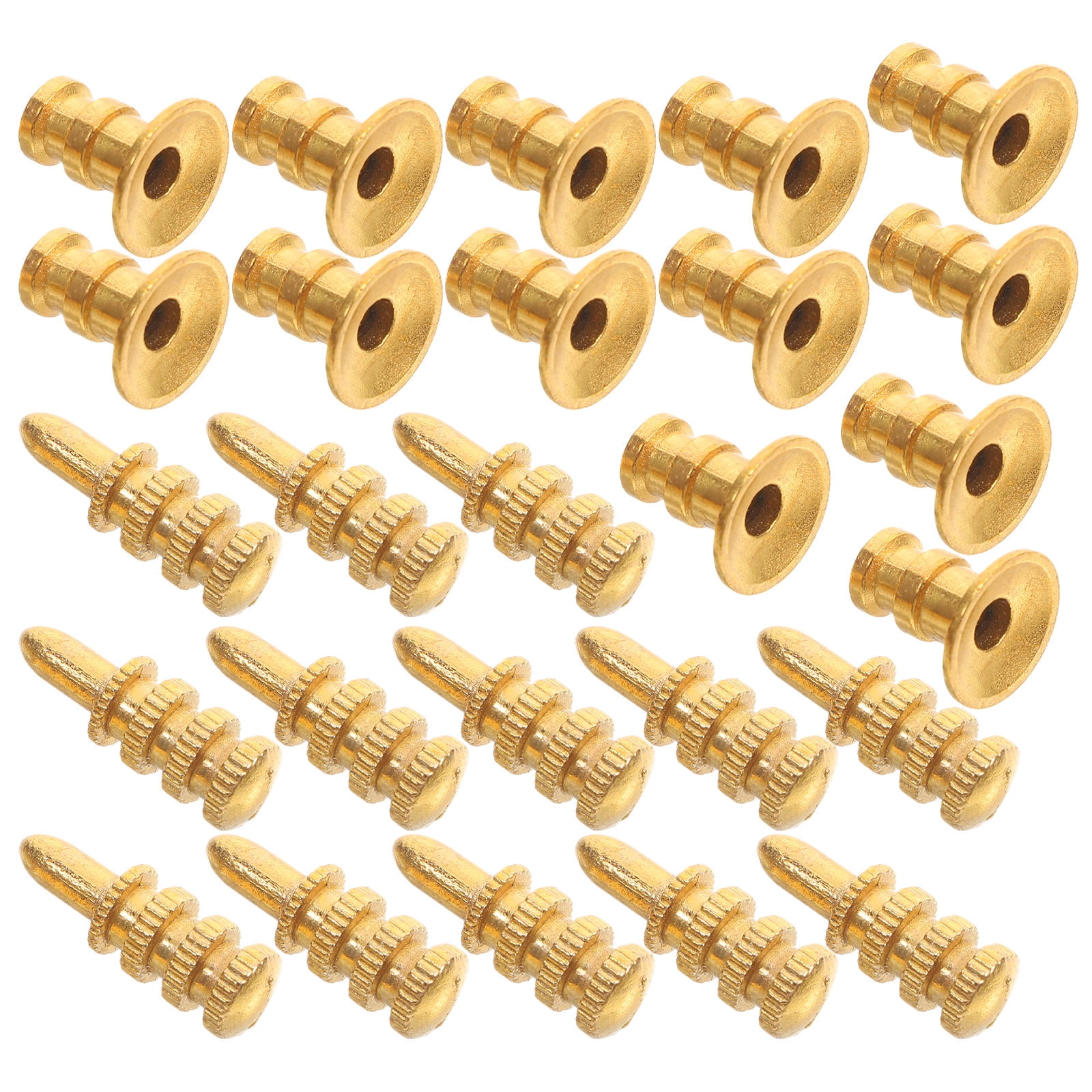 MLINS 24 Sets Table Bolt Sleeve Connectors Table Pins Sockets Dowel Pin ...