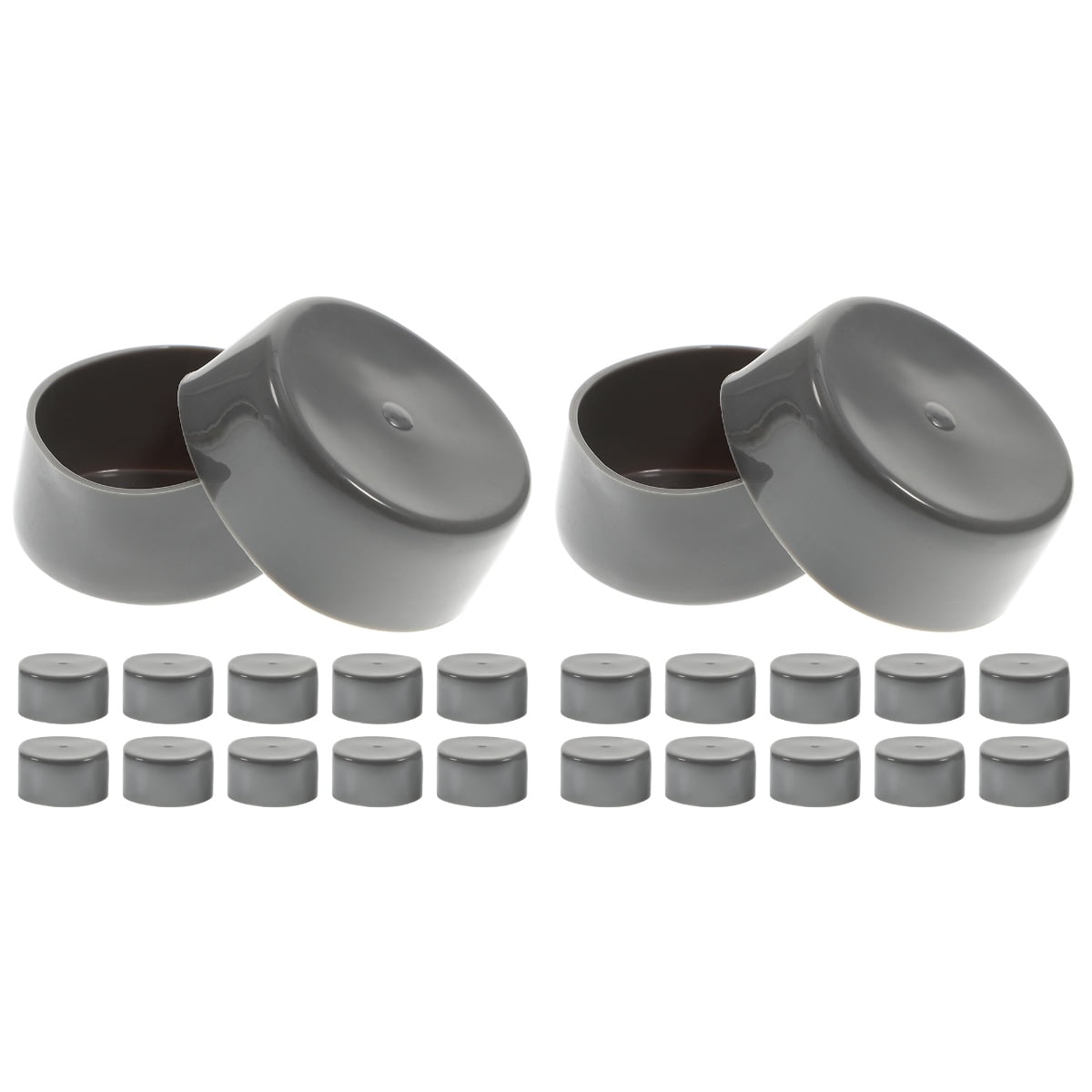 MLINS 24 pcs Bearing Cover Replacement Bearing Rubber Caps Trailer ...