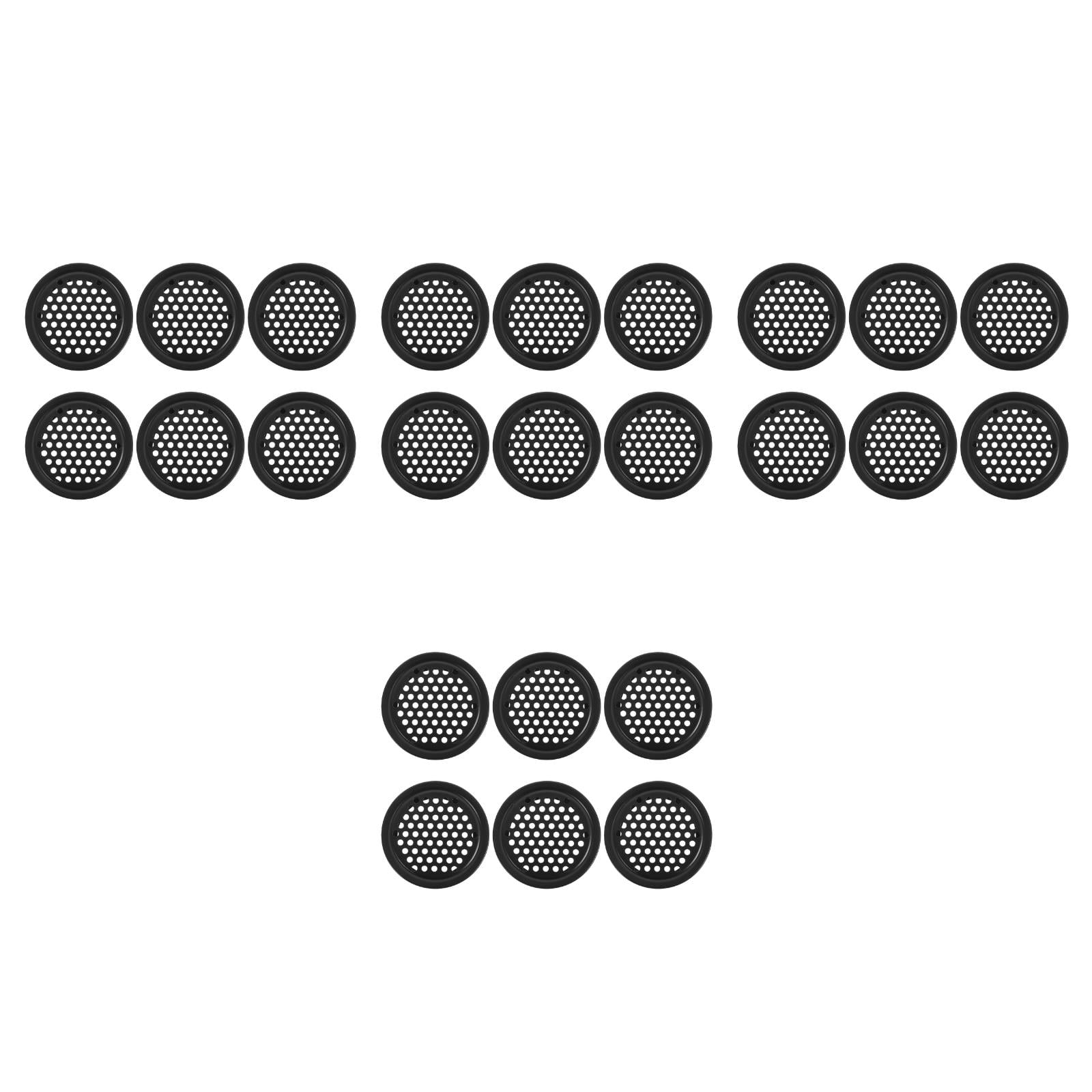 MLINS 24 pcs Closet Air Vents Round Air Vent Metal Furniture Vent ...