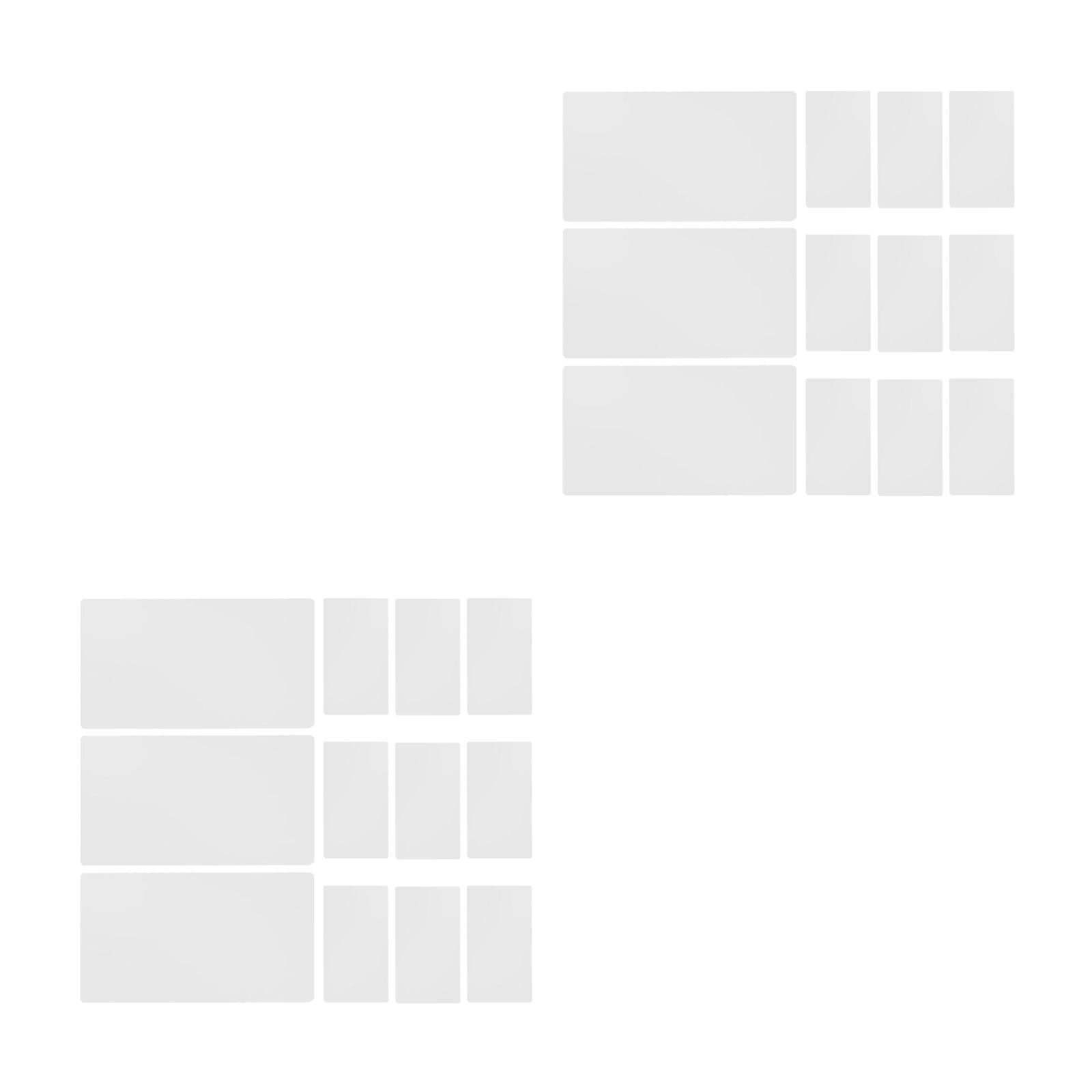 MLINS 24 pcs Pvc Three-Dimensional Drawing Board Diy Painting Template ...