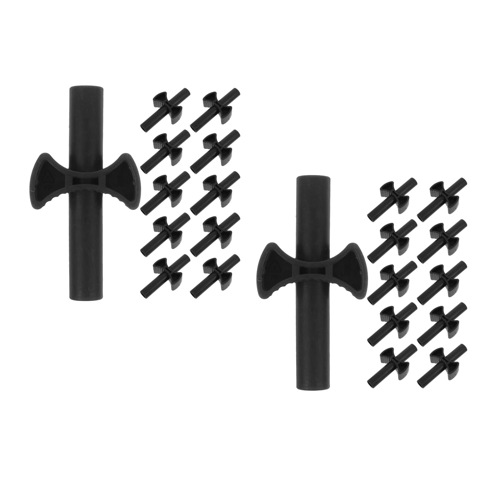 MLINS 24 pcs Trampoline Enclosure Pole Gap Spacers Large Trampoline ...