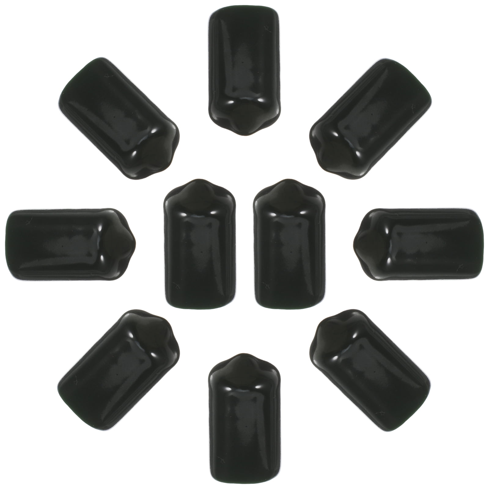 MLINS 24Pcs Plastic Cane Topper Protectors Garden Cane Caps for Bamboo ...