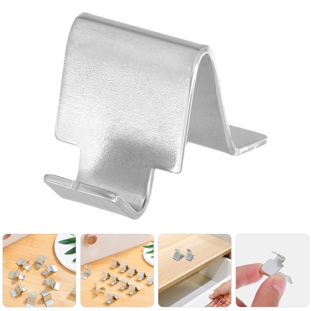 MLINS 24pcs Cabinet Shelf Clips Metal File Cabinet Shelf Clips Heavy ...