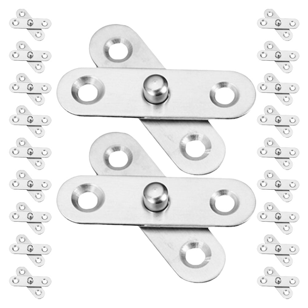 24pcs Foldable Kitchen Cabinet Hinge Concealed Door Pivot Heavy Duty ...