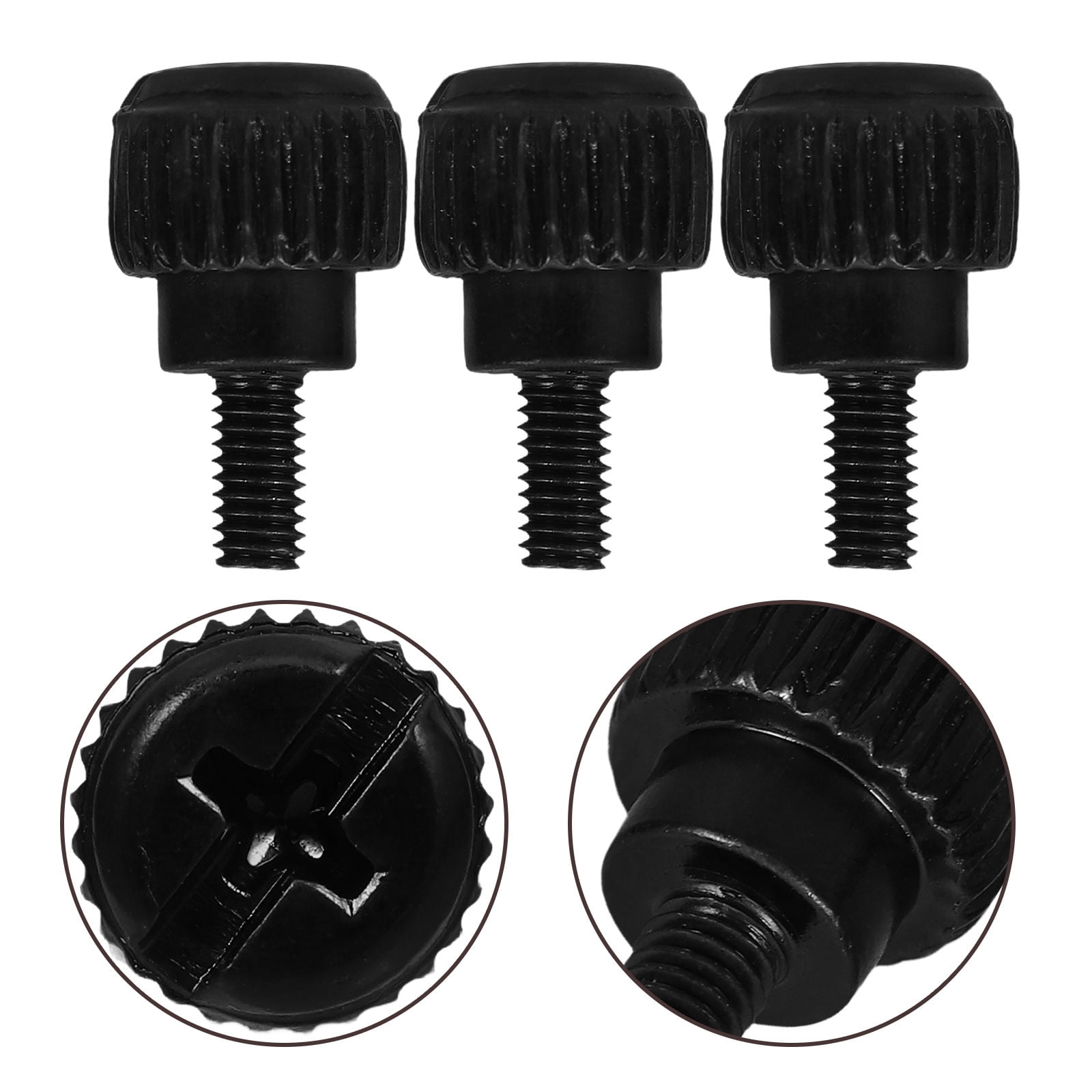 MLINS 24pcs PC Computer Case Mounting Screws Fastener 6 32 Thread for ...