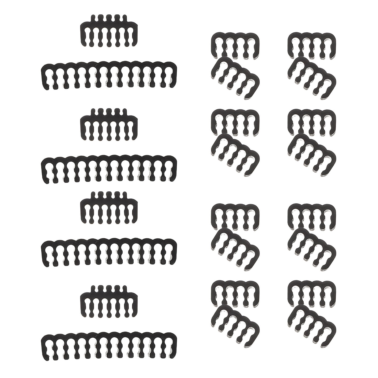 MLINS 24pcs Wire Comb Kit Cable Management Tools Wire Organizer Comb ...