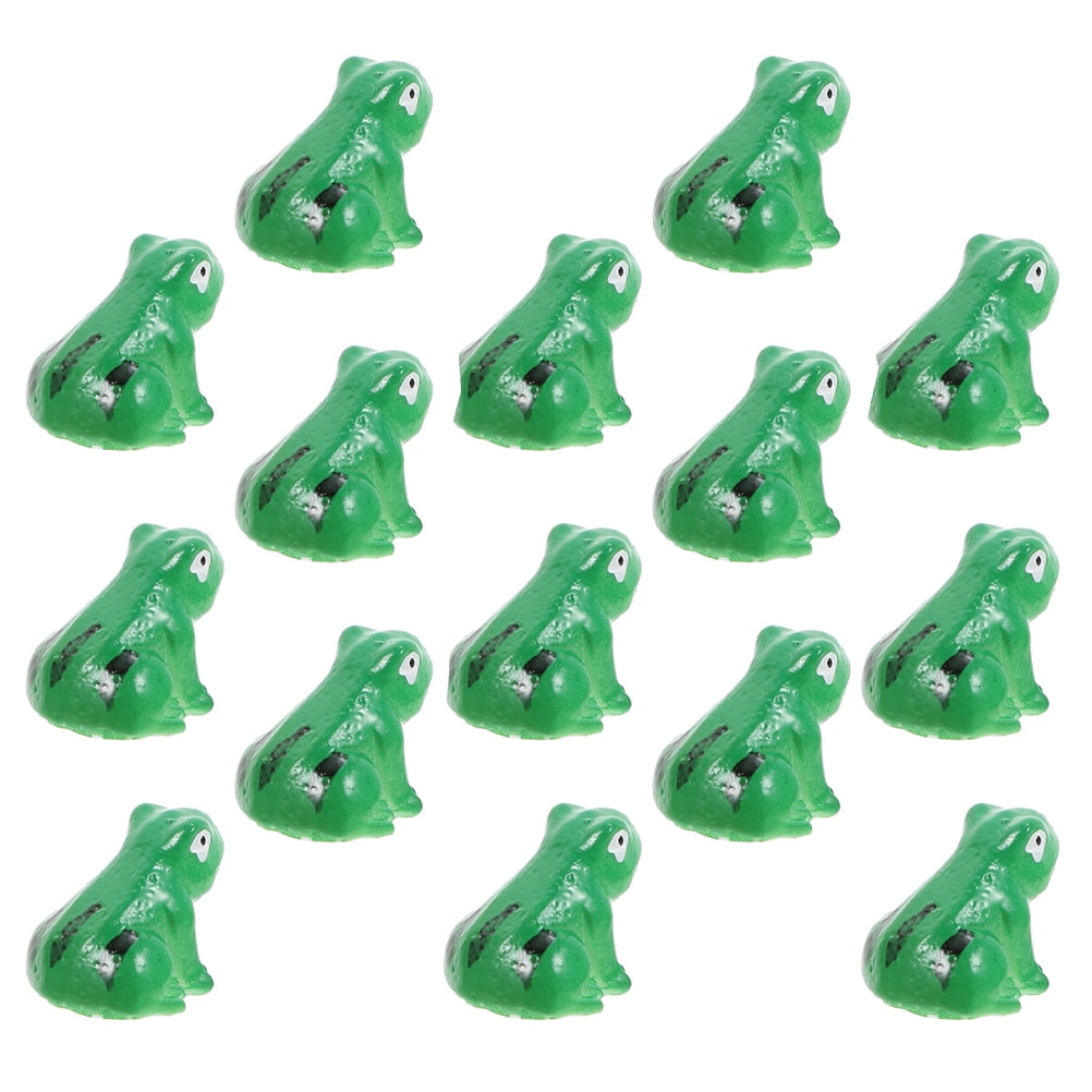 MLINS 25 Pcs Frog Decorations Miniatures Cartoon Frogs Statue Toy ...