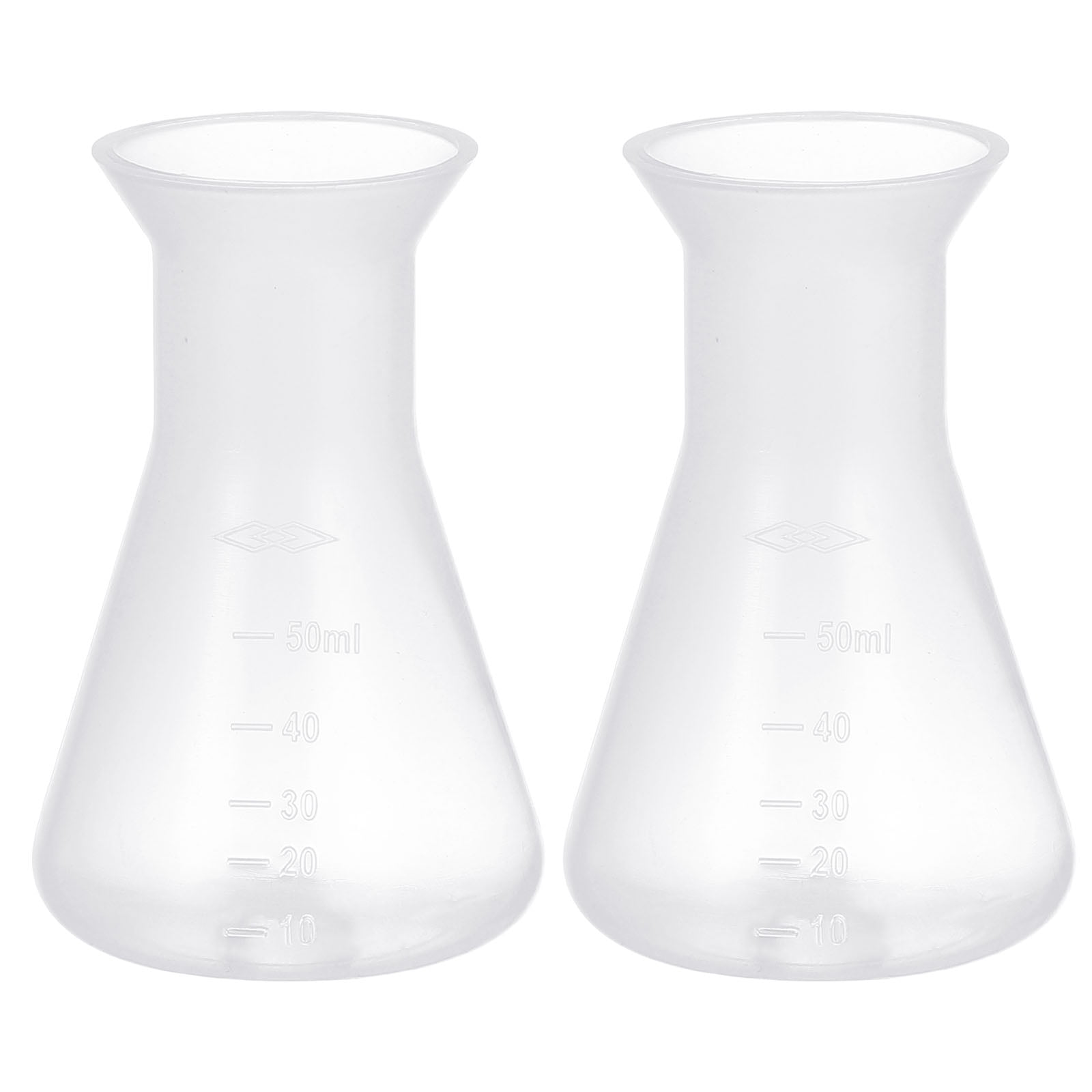 MLINS 25 Pcs Professional Erlenmeyer Flask Laboratory Conical Flask ...