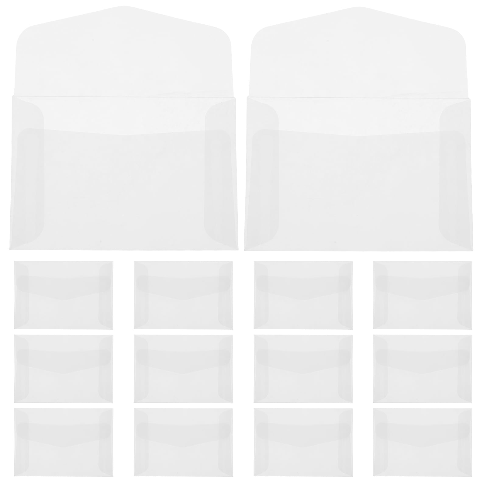 MLINS 25pcs Glassine Paper Envelopes for Storage Tickets Coins Ideal ...