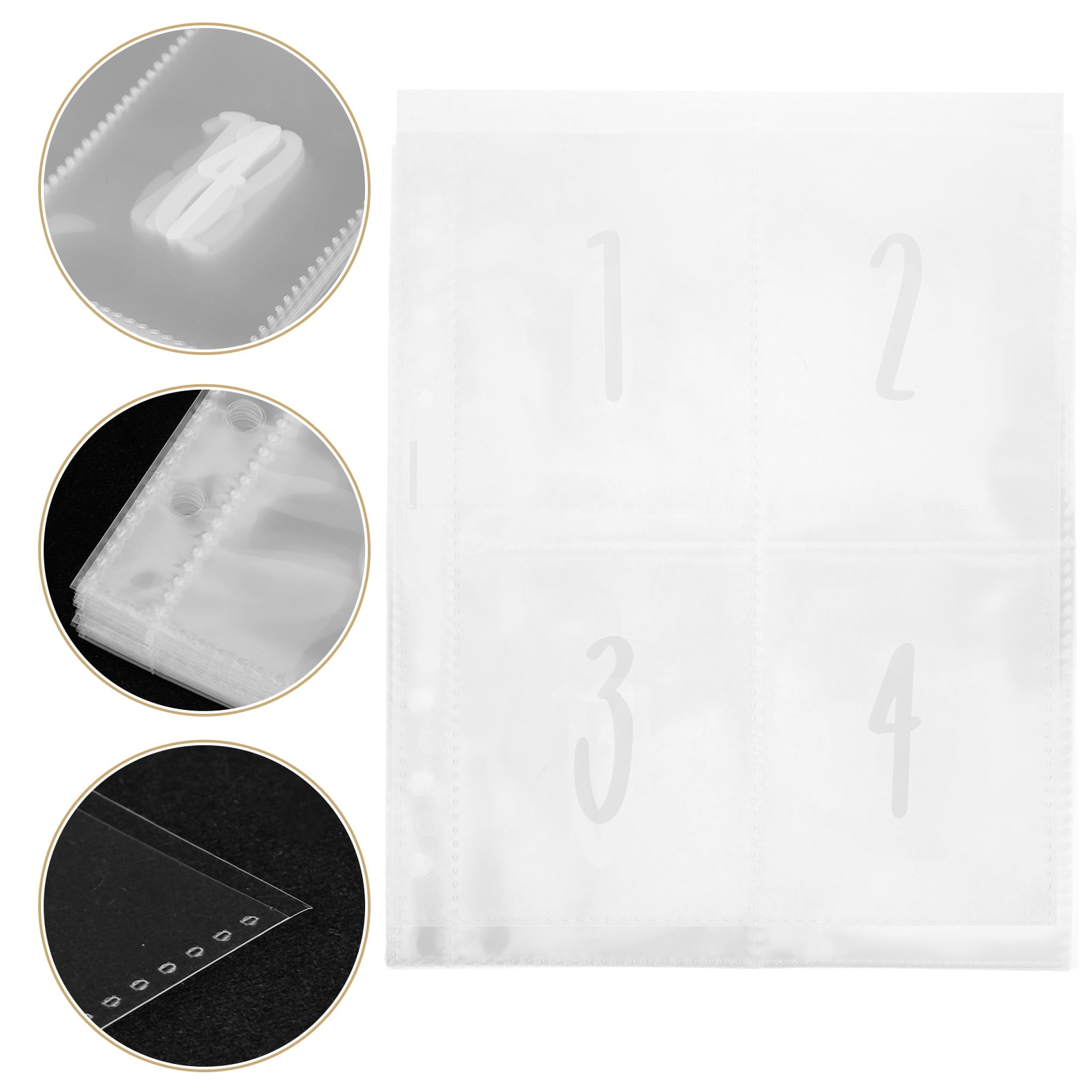 MLINS 25 Sheets Binder Organizer Insert - Walmart.com