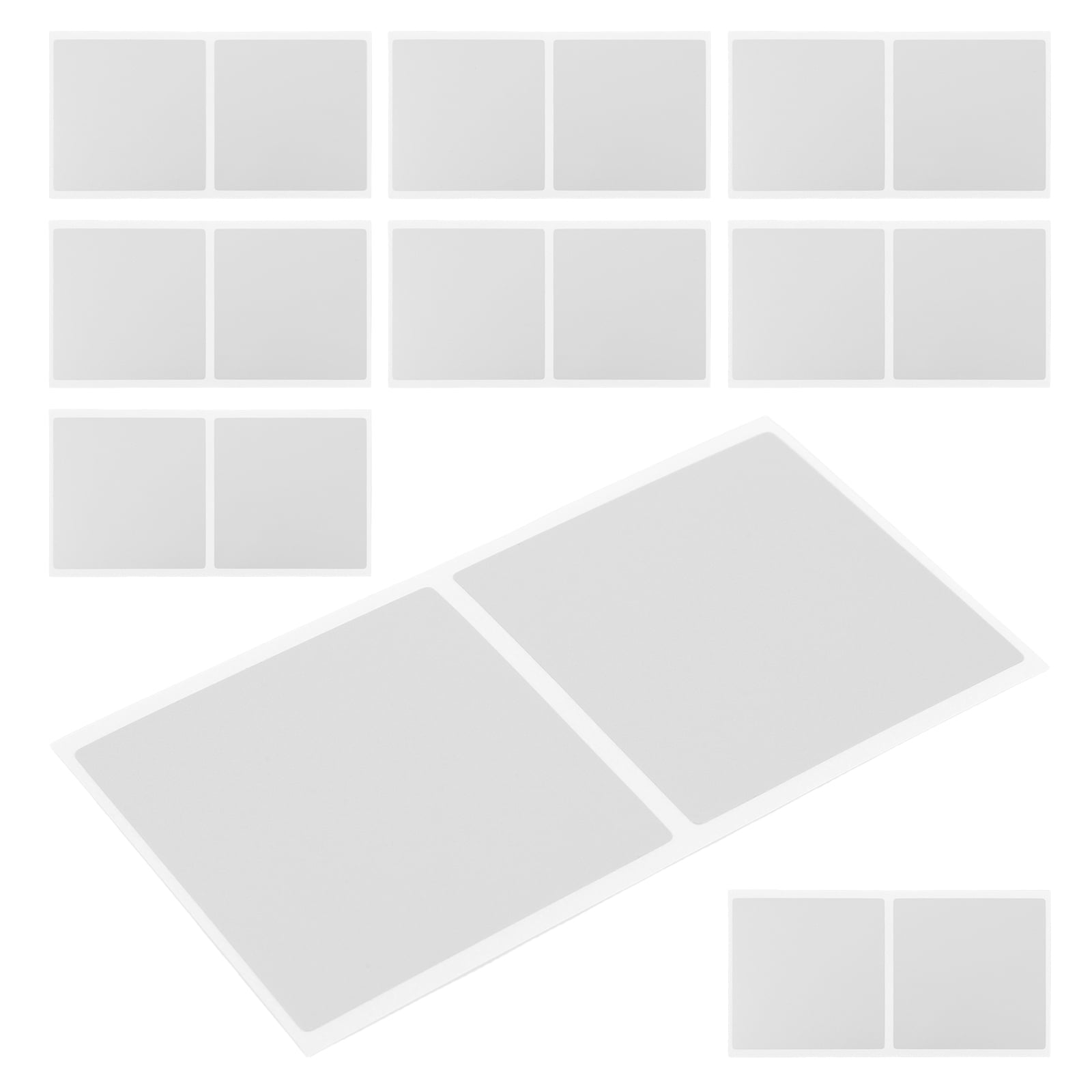 MLINS 25 Sheets Scratch Off Sticker For Crafts And Party Games Diy ...