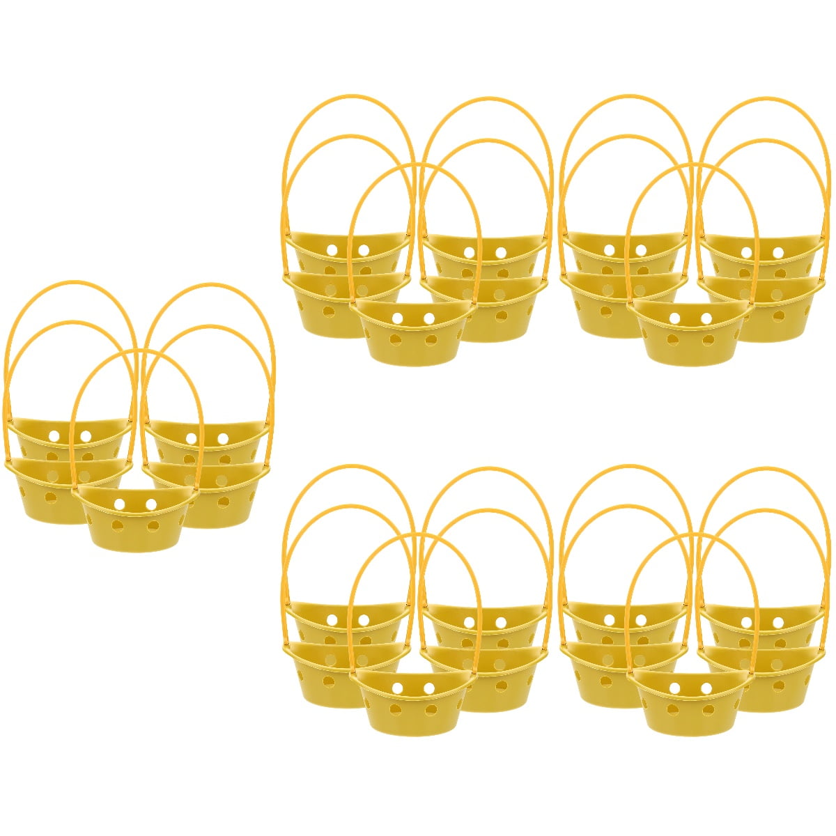 MLINS 25 pcs Tomb-Sweeping Day Paper Flower Basket Sacrifice Flower ...