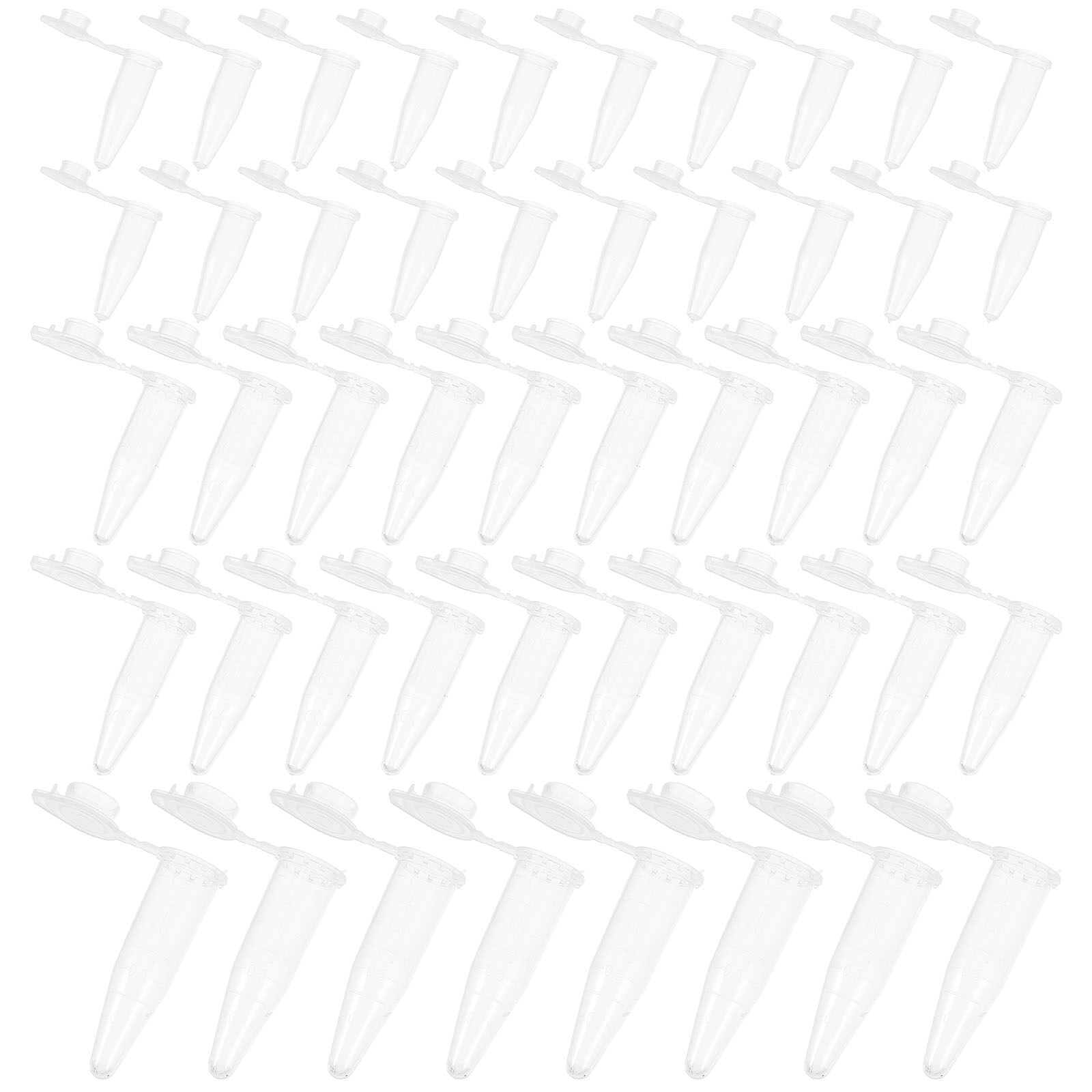 MLINS 2500pcs Test Tubes Conical Bottles Graduated Centrifuge Tubes ...