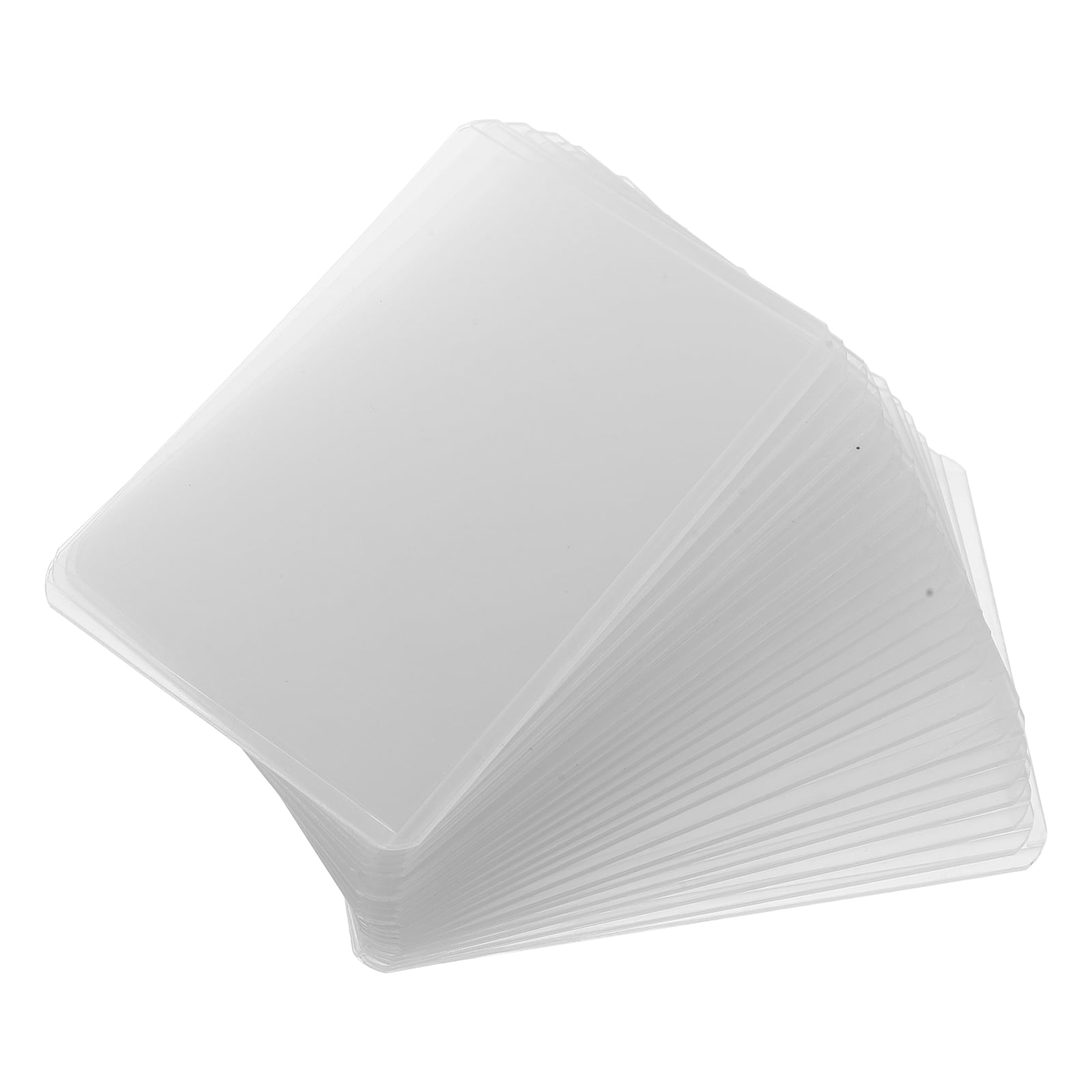 MLINS 25pcs Hard Plastic Card Sleeves Baseball Card Protectors Hard ...